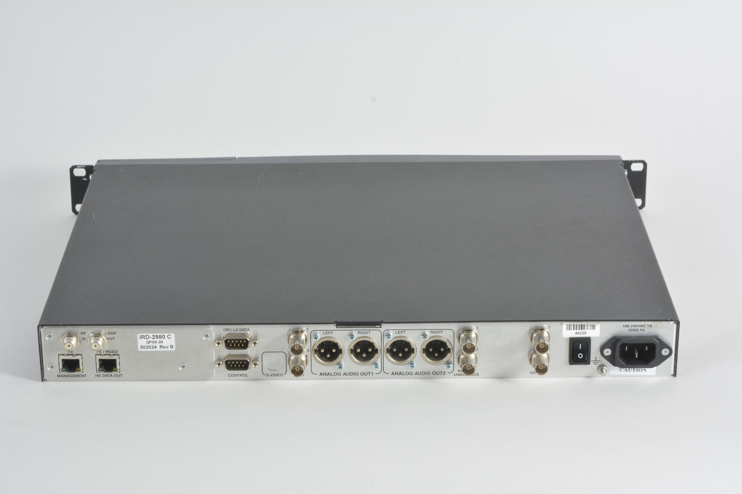 Scopus IRD-2980 /C Pro Receiver/Decoder Satellite Opt - QPSK-29 – NTC Tech