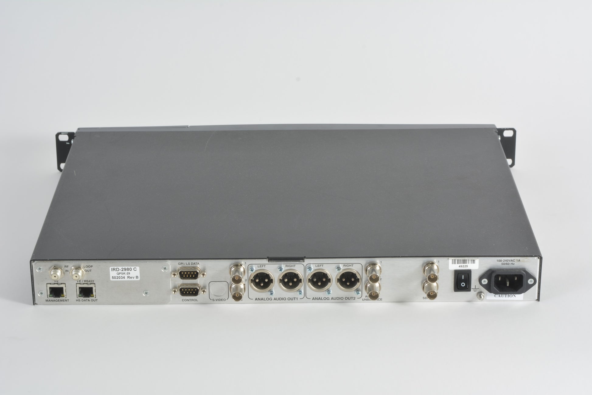 Scopus IRD-2980 /C Pro Receiver/Decoder Satellite Opt - QPSK-29 – NTC Tech