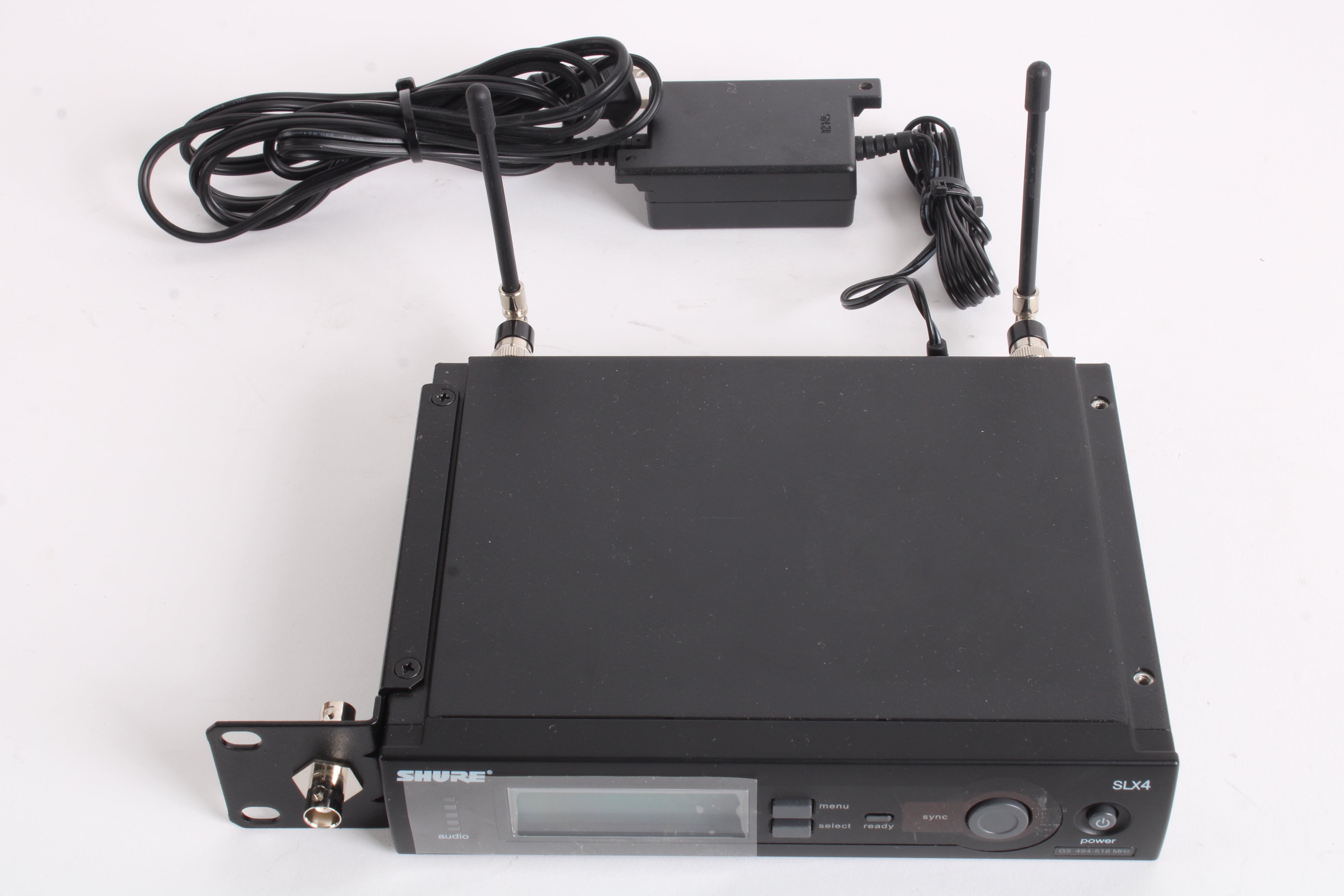 Shure SLX4 Wireless Microphone Diversity RF Receiver System G5 494-518 – NTC Tech