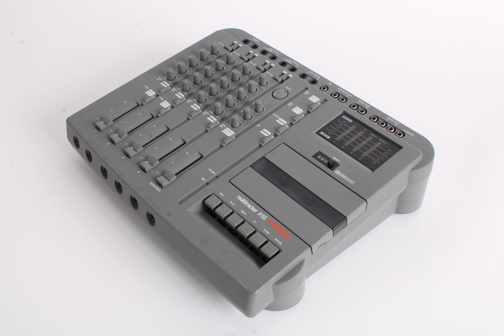 Fostex X-55 Track Multitracker Recorder Mixer - AS IS – NTC Tech