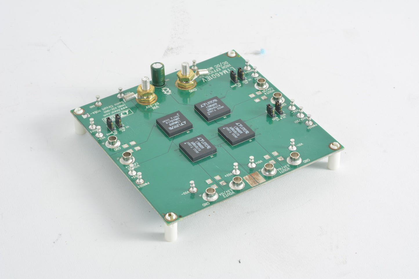 Linear Tech LTM4601EV High Efficiency DC/DC Breakout Evaluation Board – NTC Tech