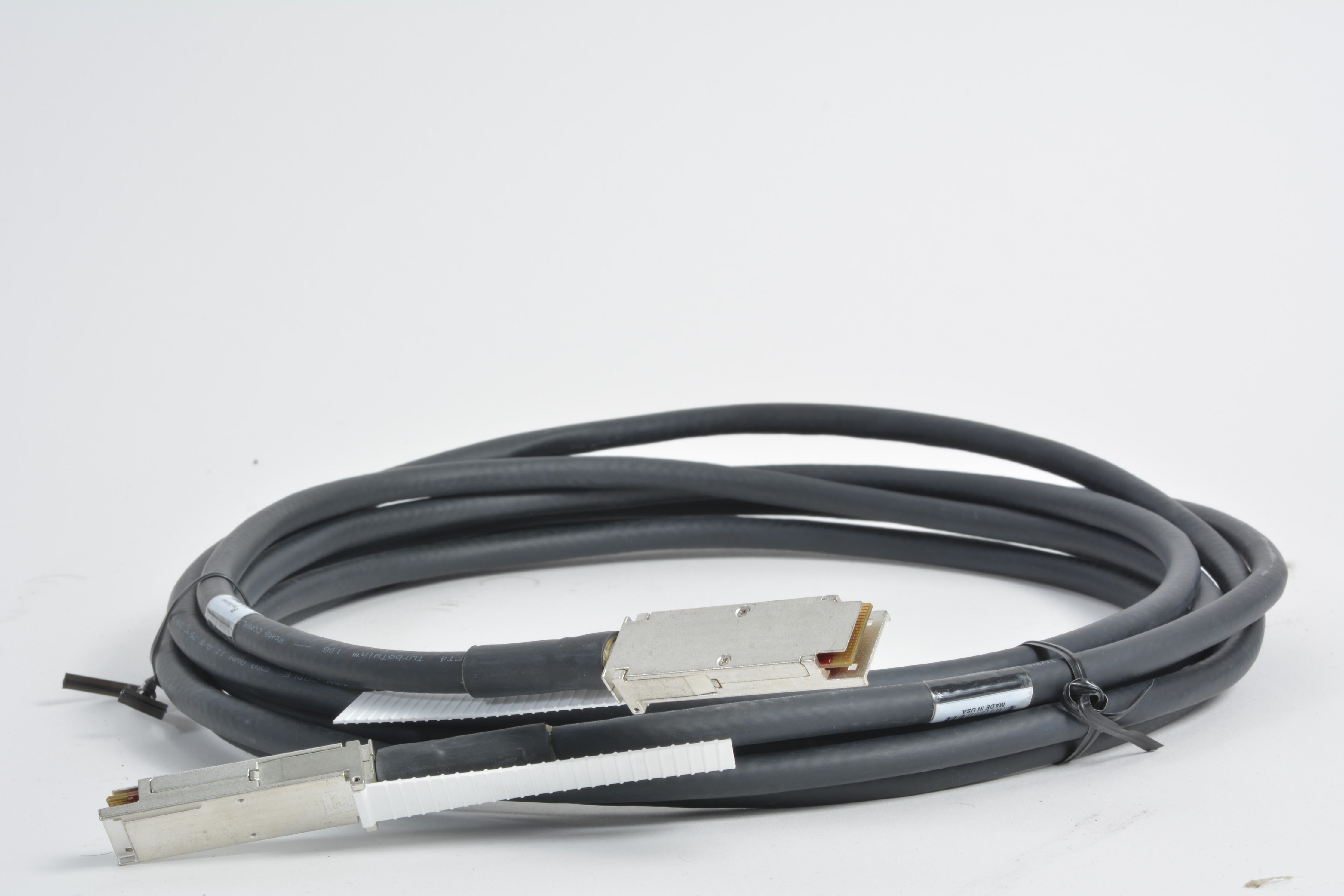 Tyco Electronics QSFP-Unequalized 5M 26 AWG Cable Assembly – NTC Tech