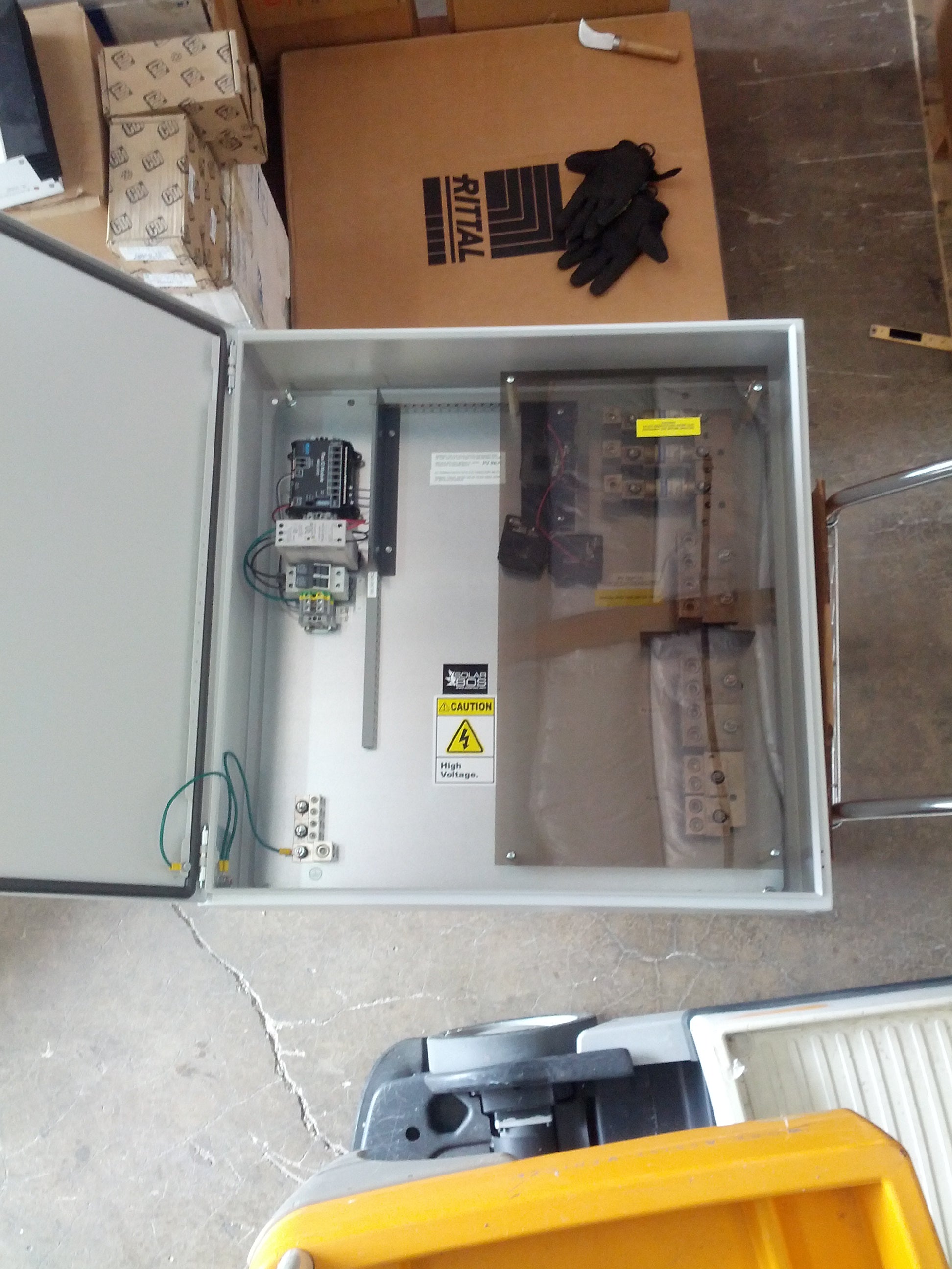 Solar Bos Standard Recombiner 600VDC 3 Circuit 100 Amp w/ Current Sens ...