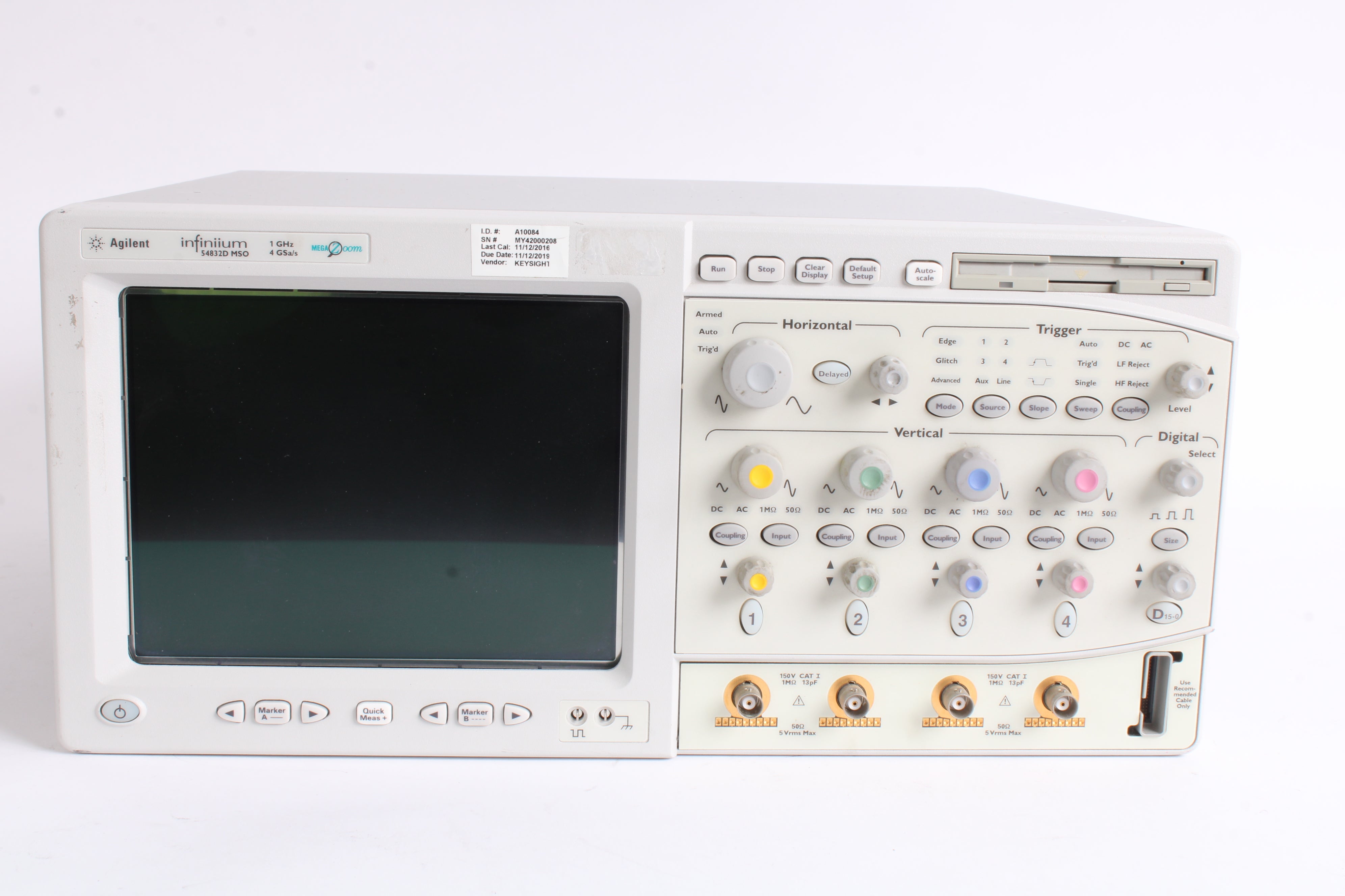 Agilent Infiniium 54832D Mixed Signal Digital Oscilloscope OPT 080 – NTC Tech