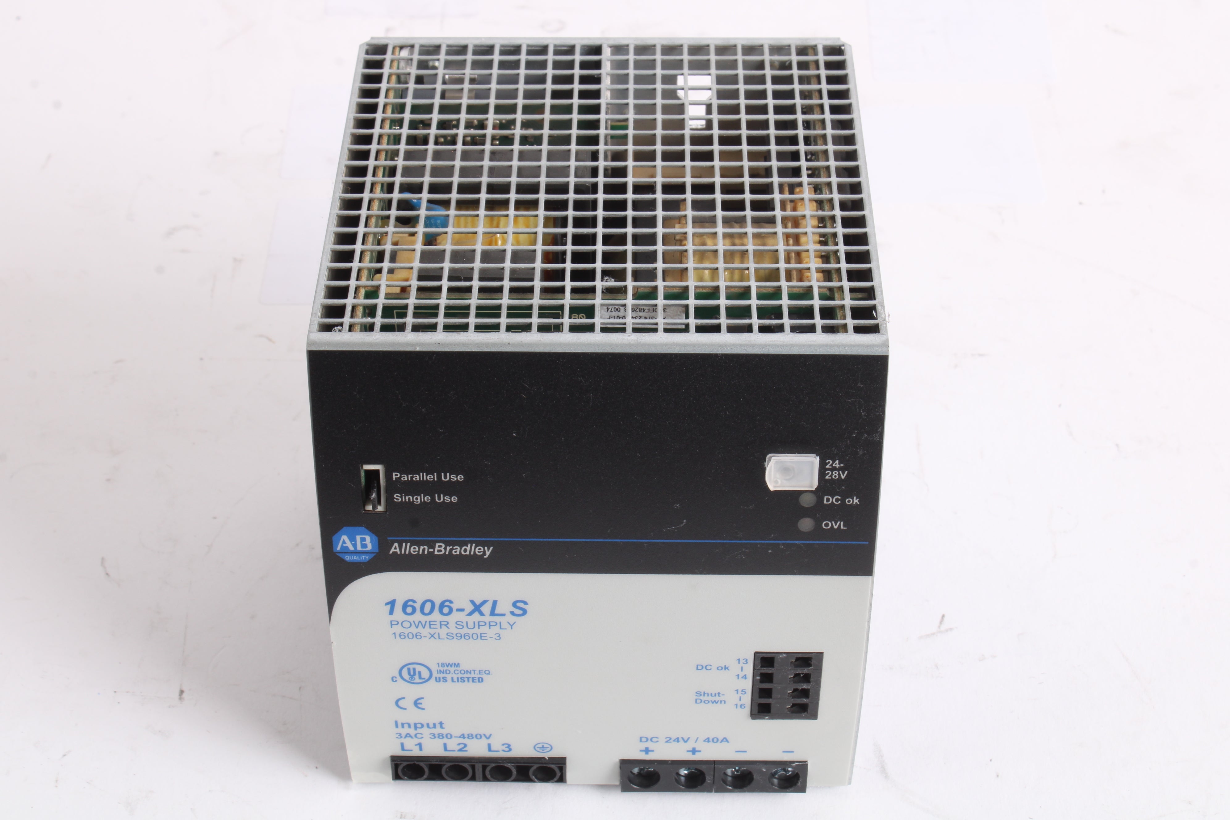 Allen Bradley 1606-XLS 1606-XLS960E-3 Power Supply Efficient Power Del ...