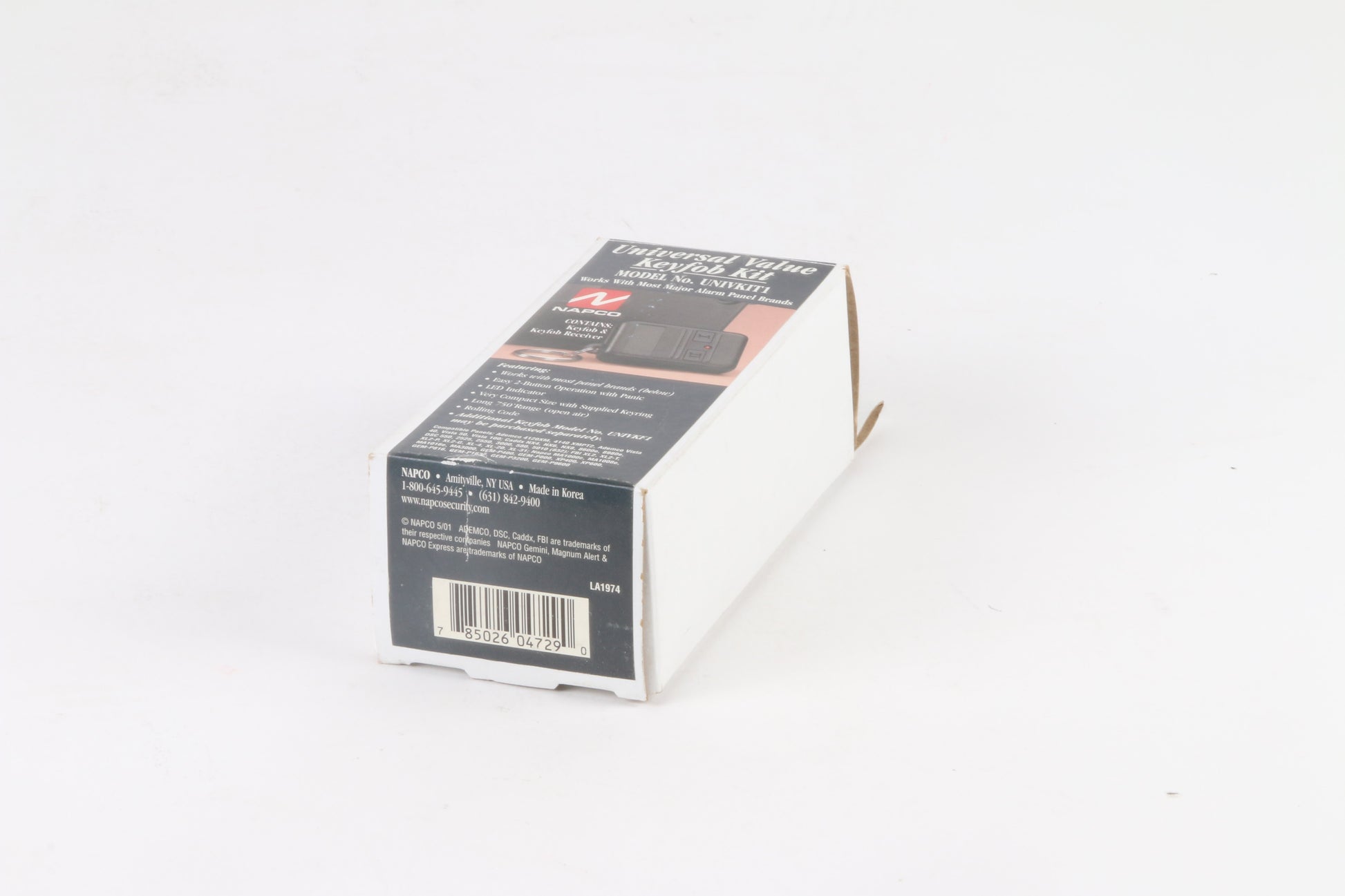 Napco UNIVKIT1 Universal Value Keyfob Kit - 785026047290 – NTC Tech