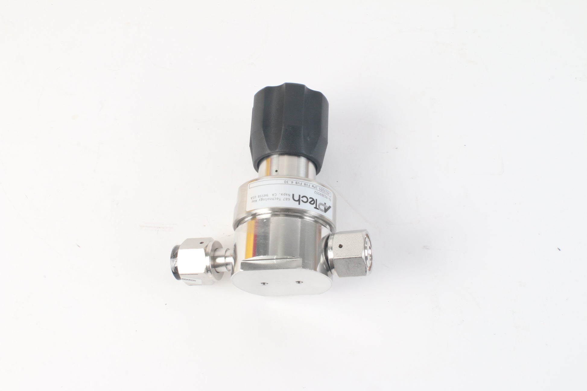 APTech AZ1310S 3PW FV8 FV8 4.30 100PSIG-7 Bar Pressure Regulator – NTC Tech