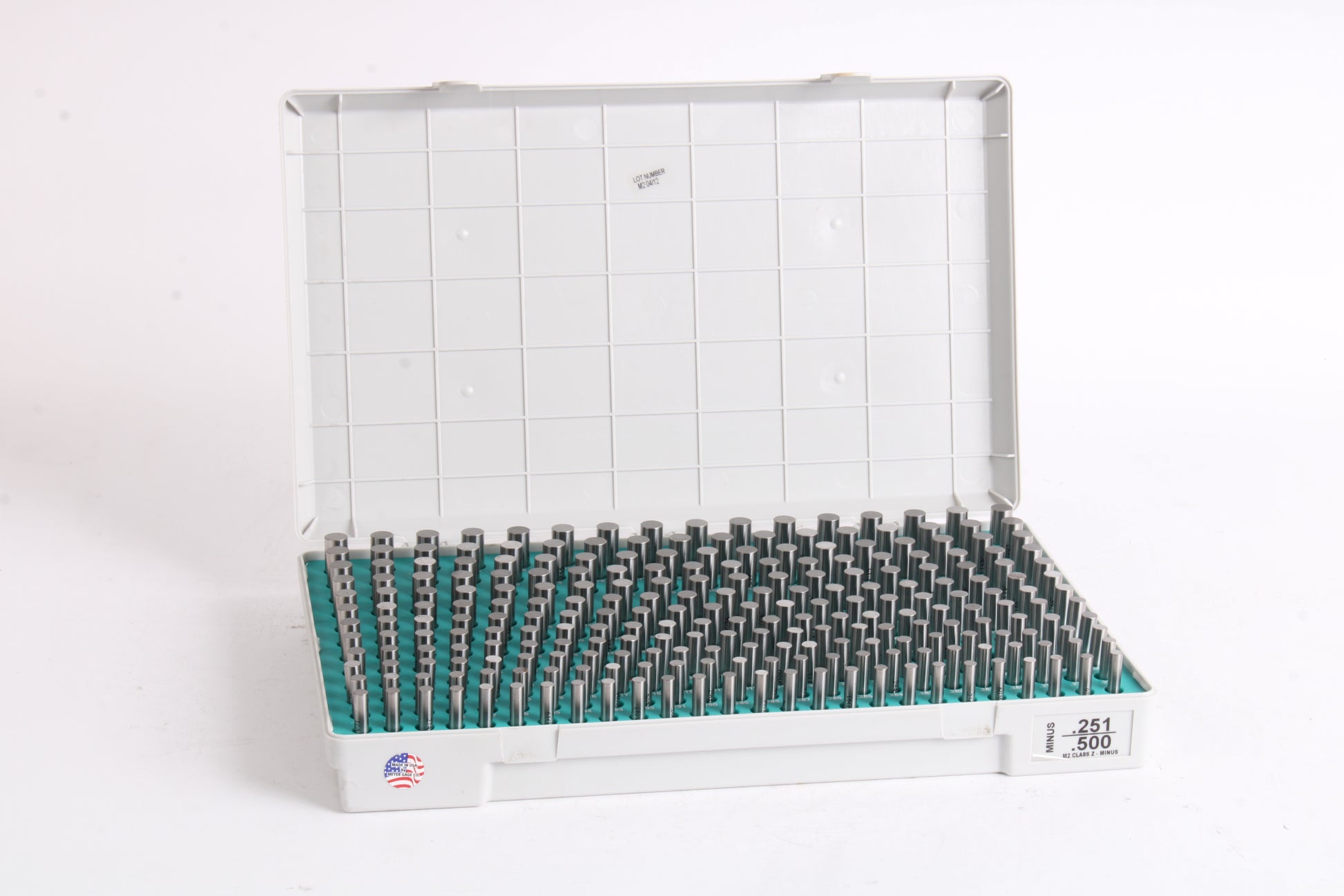 Meyer M2 Class Z - Minus Pin Gage Set .251-.500 - Full Set With Case ...