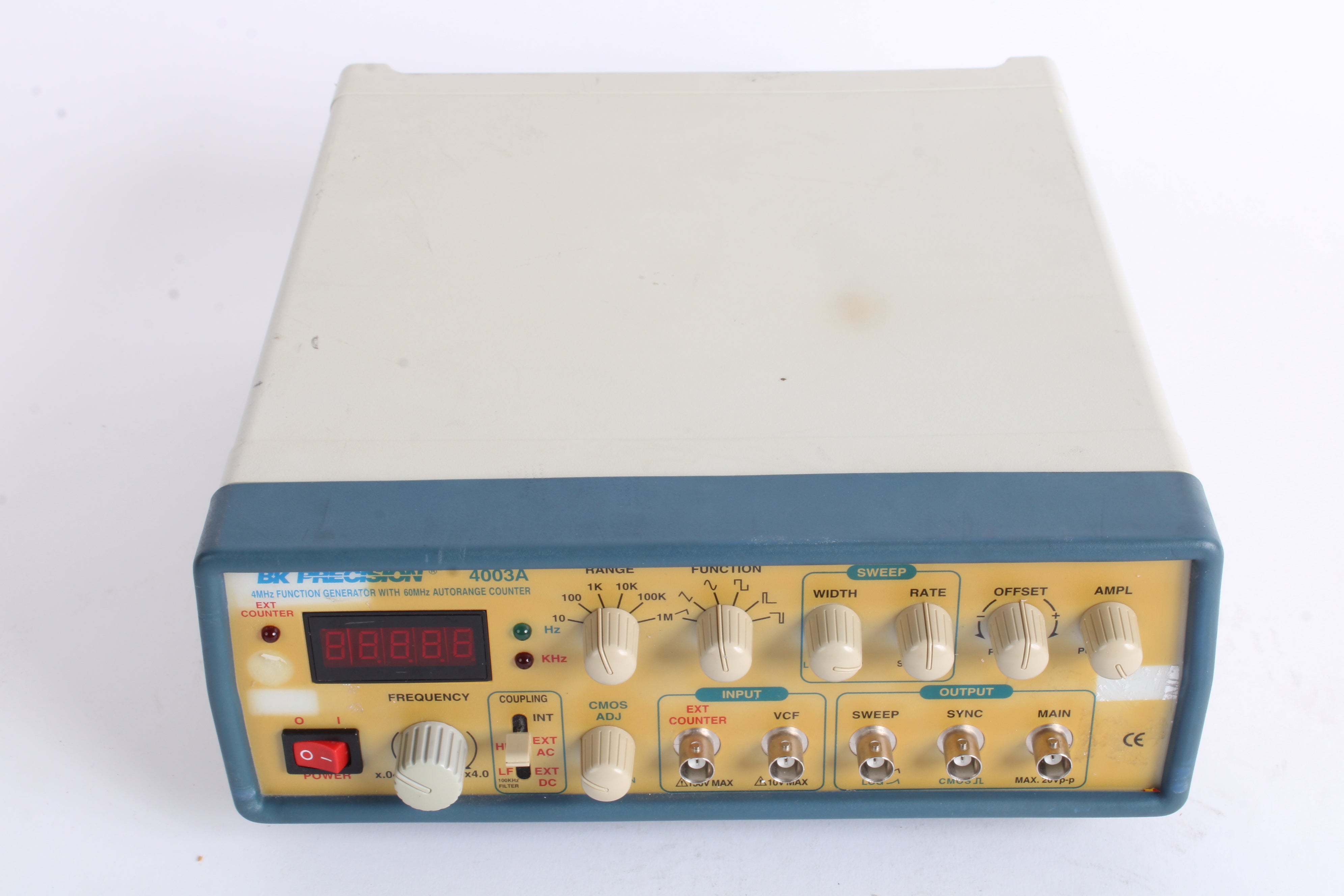 BK Precision 4003A 4MHz Function Generator W/ 60MHz Autorange Counter ...