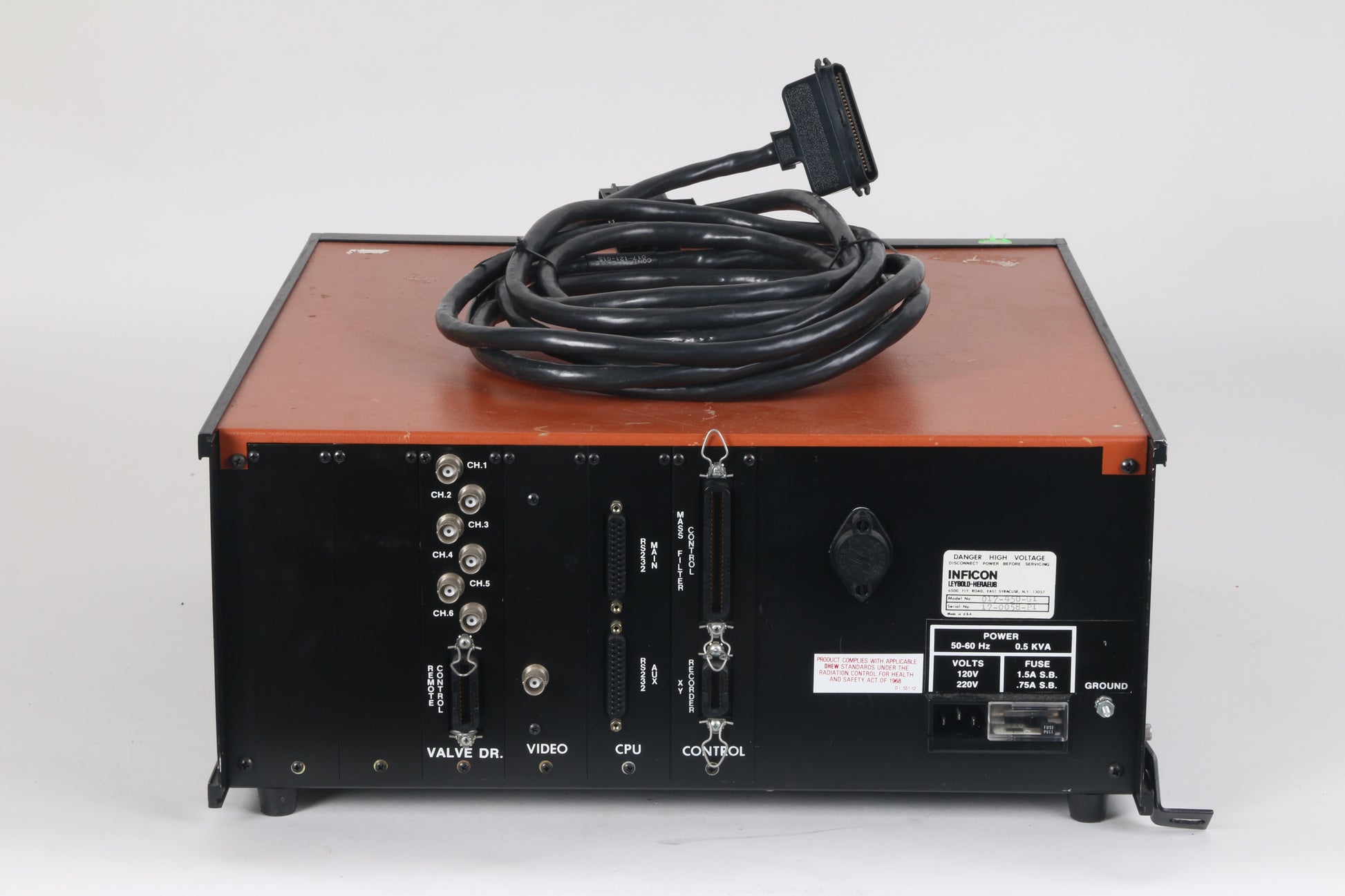 Inficon 017-450-G1 Quadrex PPC Gas Analyzer Controller – NTC Tech