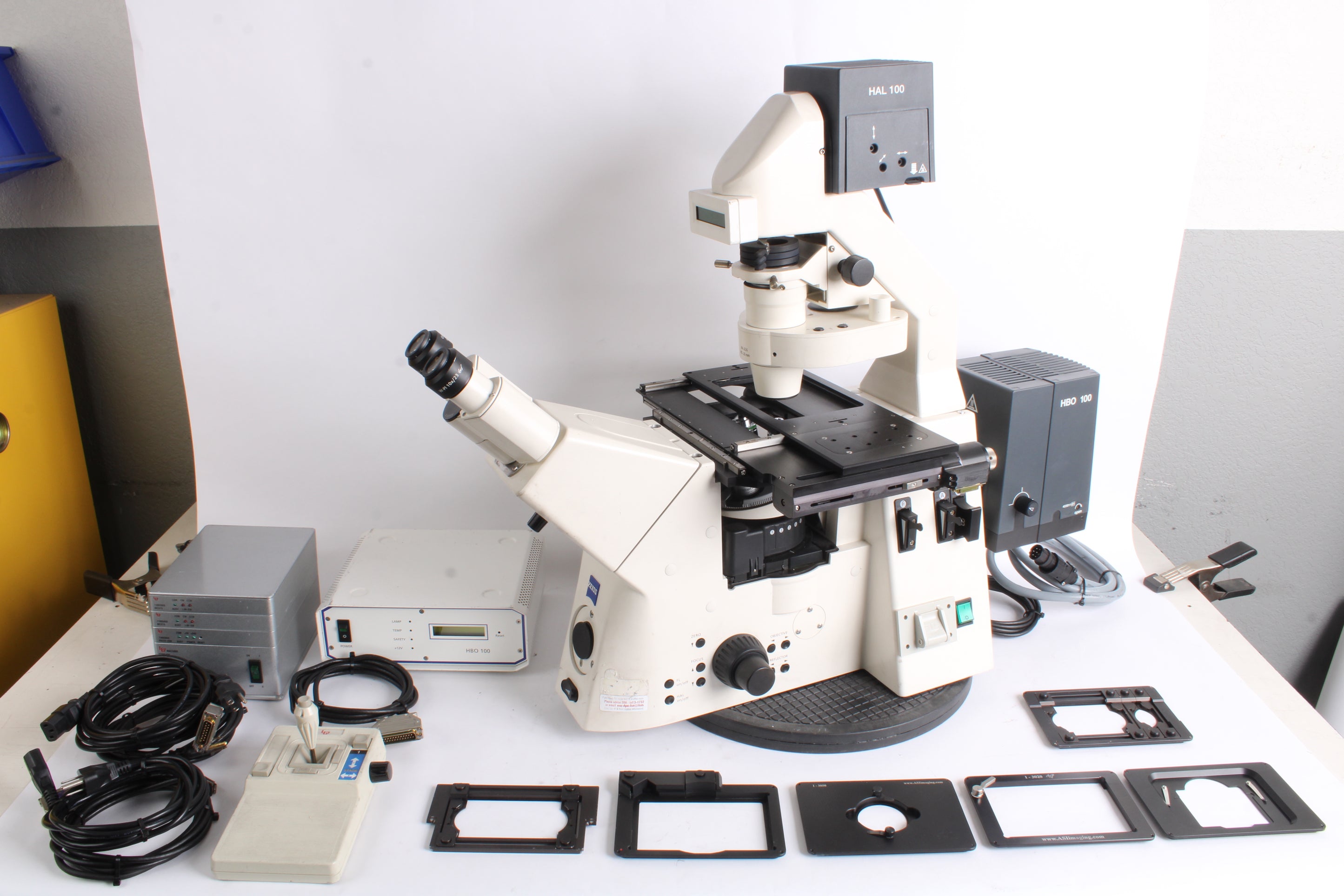 Carl Zeiss Axiovert 200M Motorized Inverted Fluorescence Microscope ...