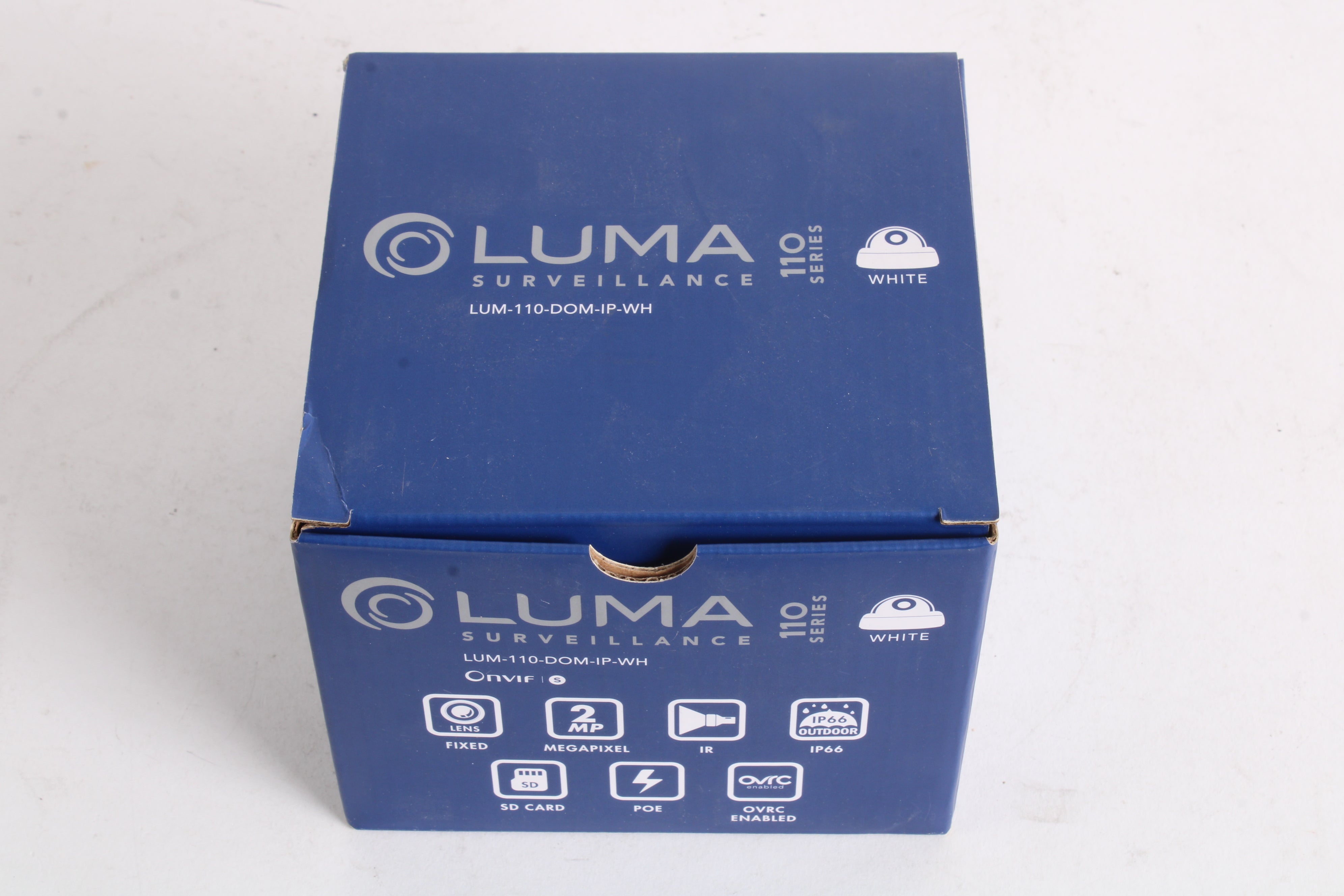 Luma 110 Series Outdoor Dome IP Surveillance Camera White LUM-110-DOM ...