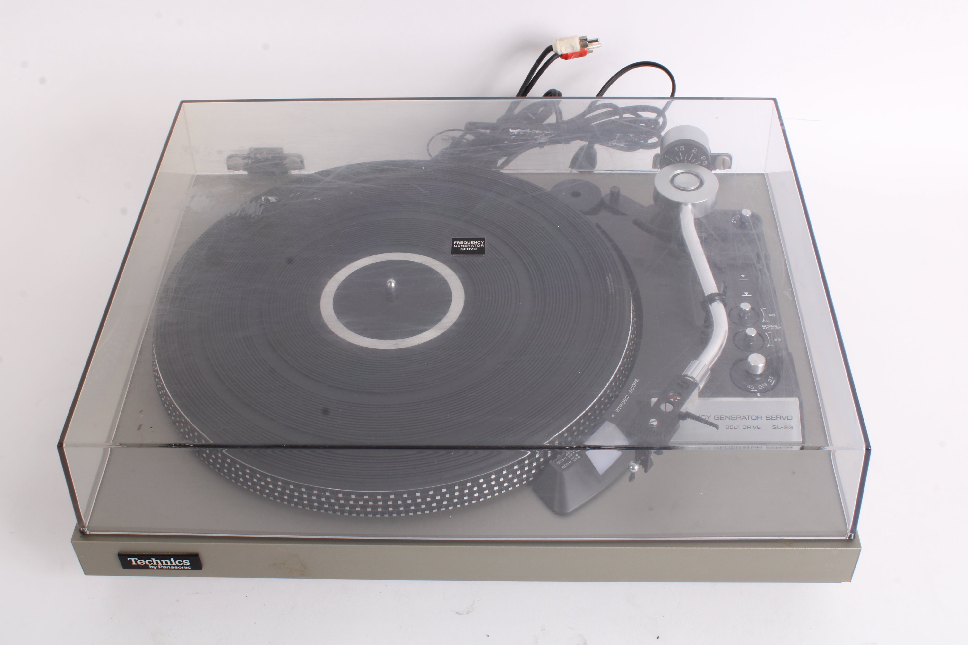 Technics by Panasonic SL-23 Frequency Generator Servo Turntable – NTC Tech