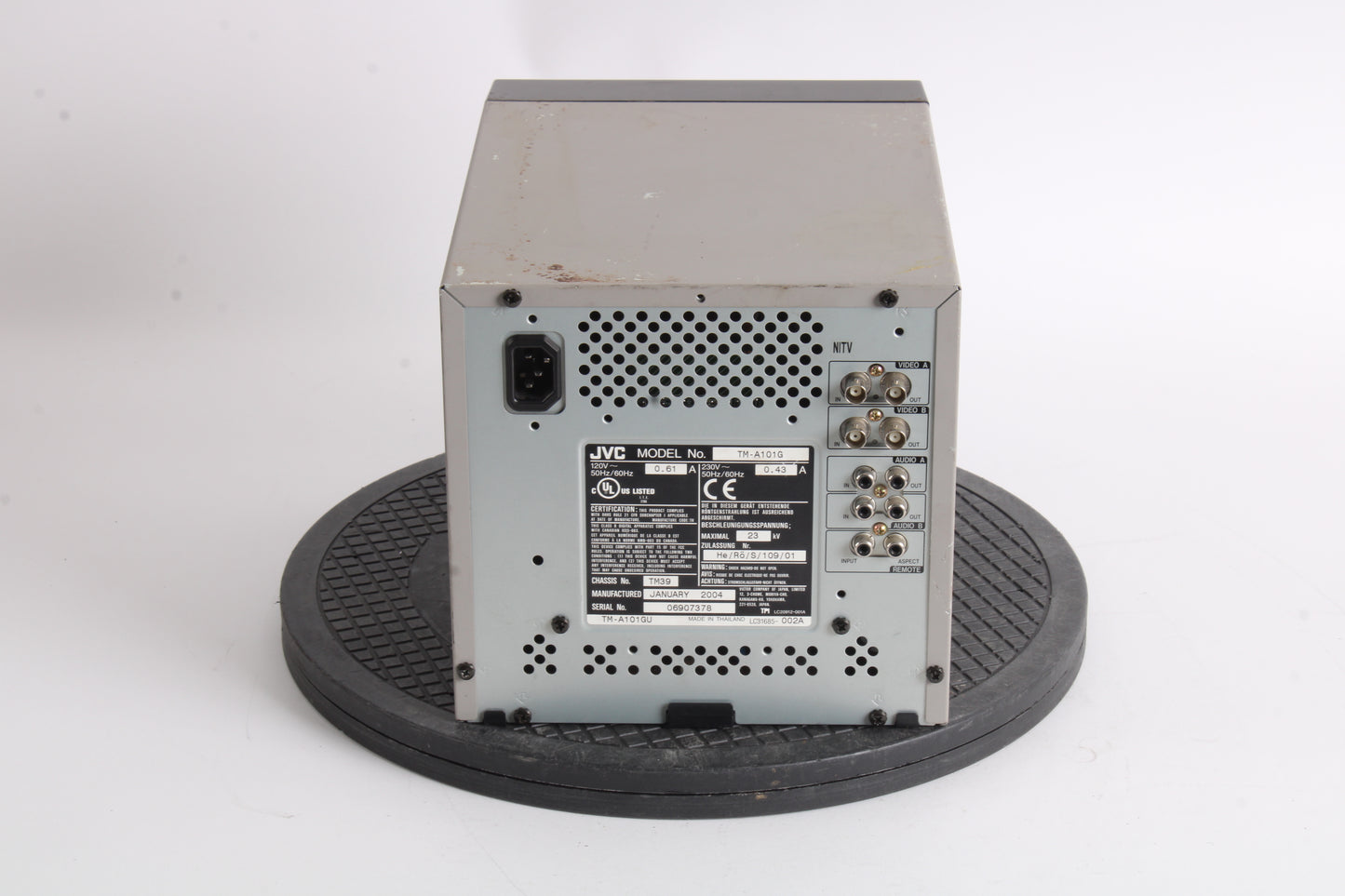 JVC TM-A101G 10" Color Monitor CRT Retro Gaming NTSC Pal - Fair Condit – NTC Tech