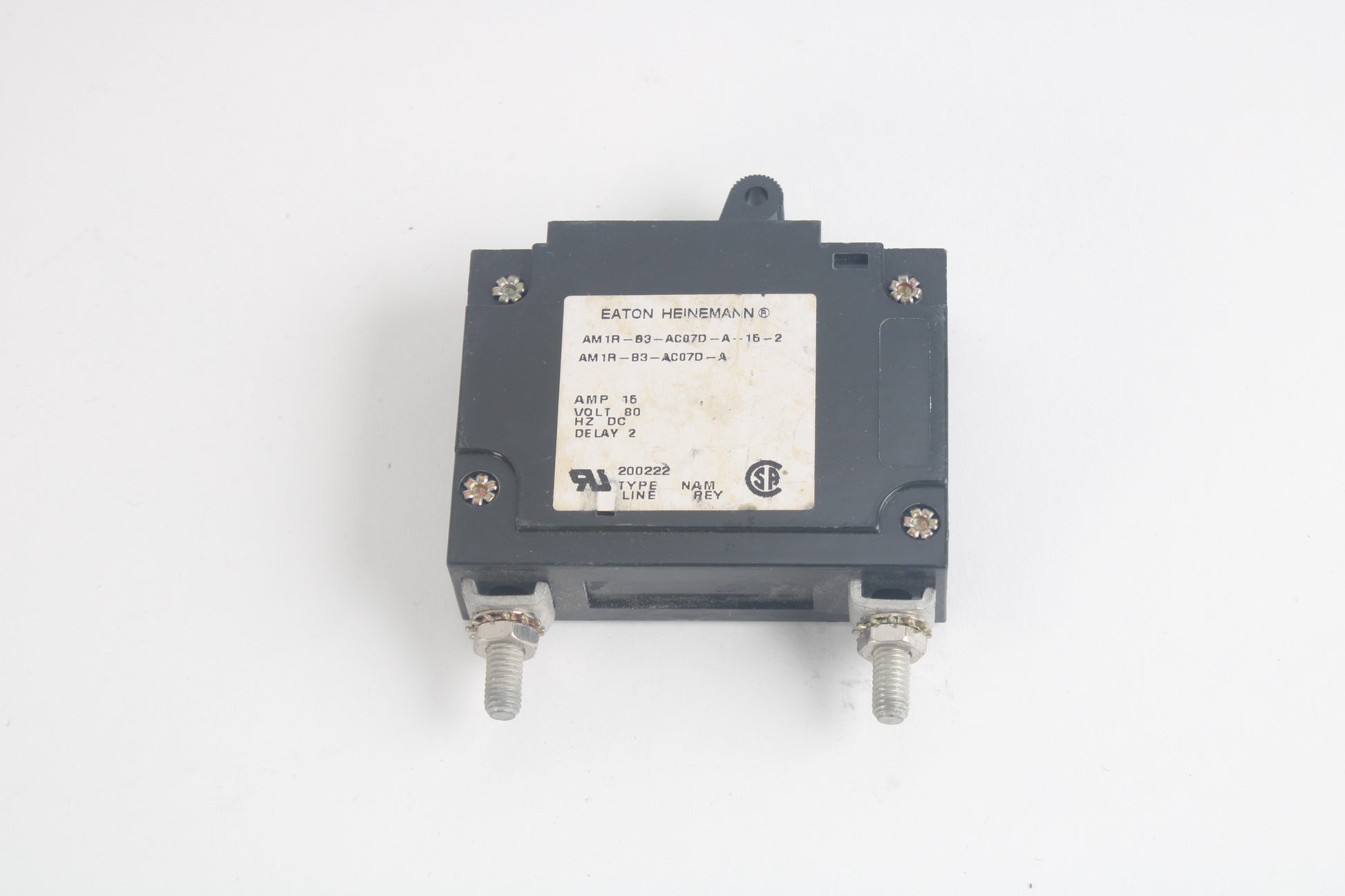 Eaton Heinemann AM1R-B3-AC07D-A-15-2 Circuit Breakers Lot of 6 – NTC Tech