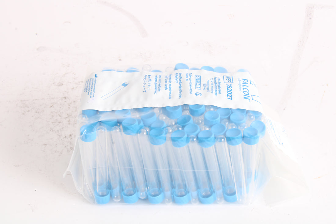Falcon 352027 8 mL Round Bottom Polystyrene Test Tube, 125/Pack – NTC Tech