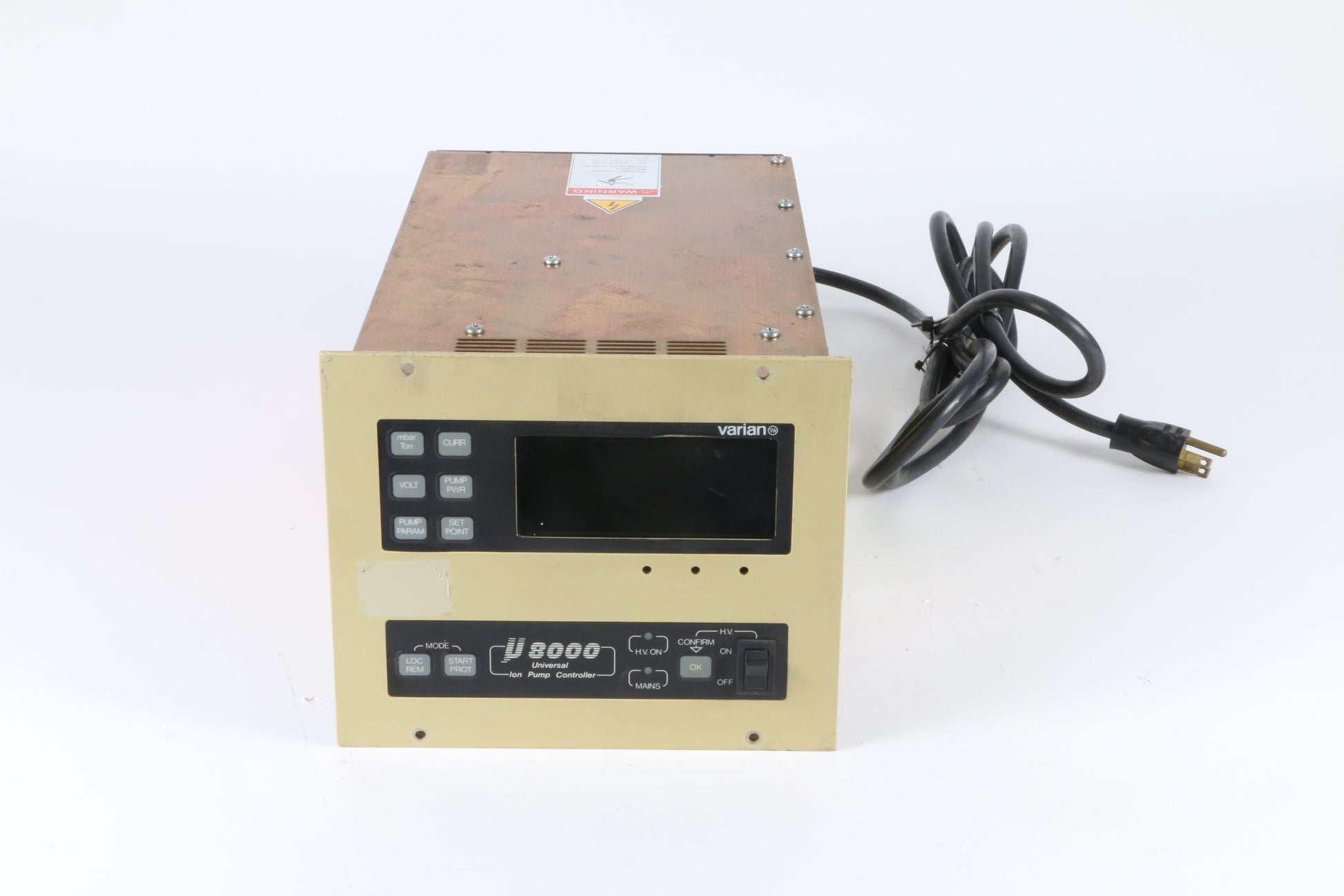 AS IS Varian 9298000 U8000 Universal Ion Pump Controller – NTC Tech