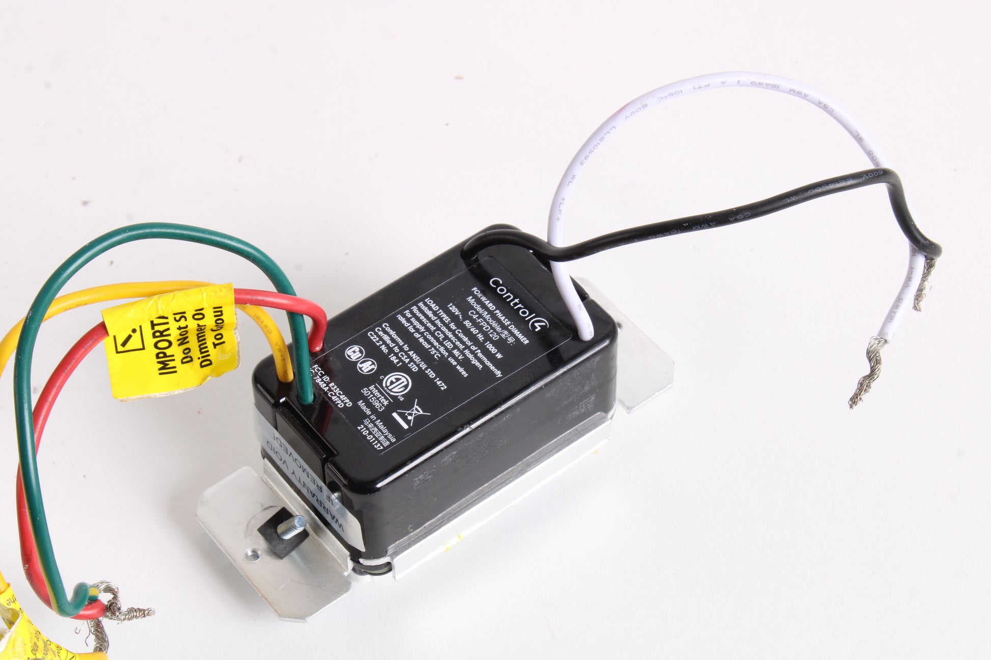 Control 4 C4-FPD120 Forward Phase Dimmer - AS IS – NTC Tech