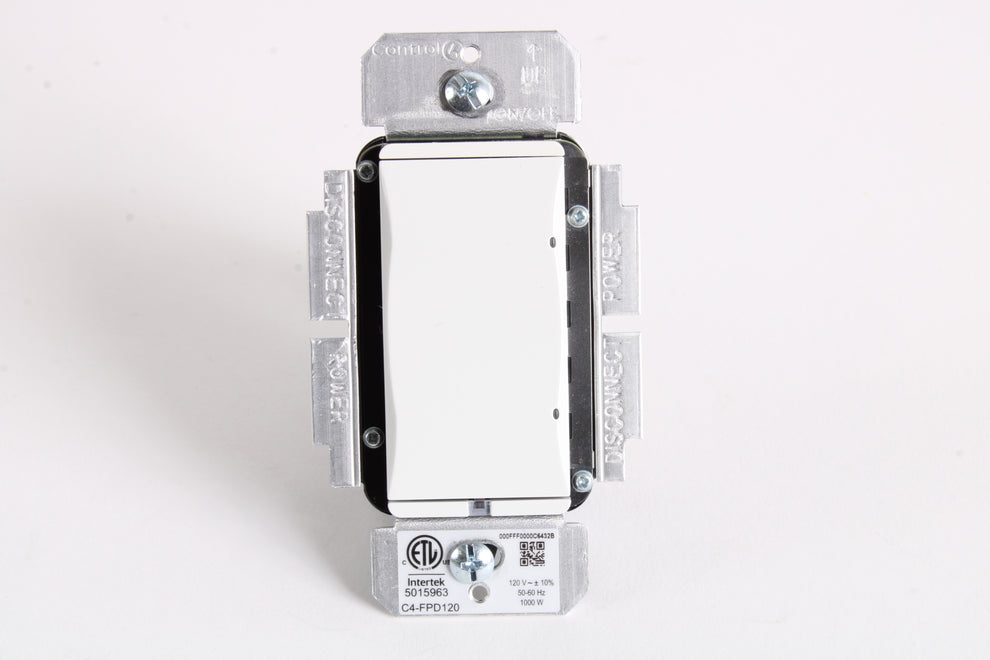 Control 4 C4-FPD120 Forward Phase Dimmer (White) With 5x Wire Caps ...