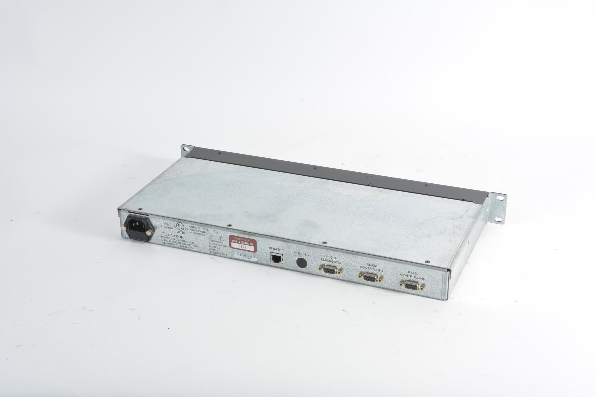 NVision NV9603 1RU XY Control Panel – NTC Tech