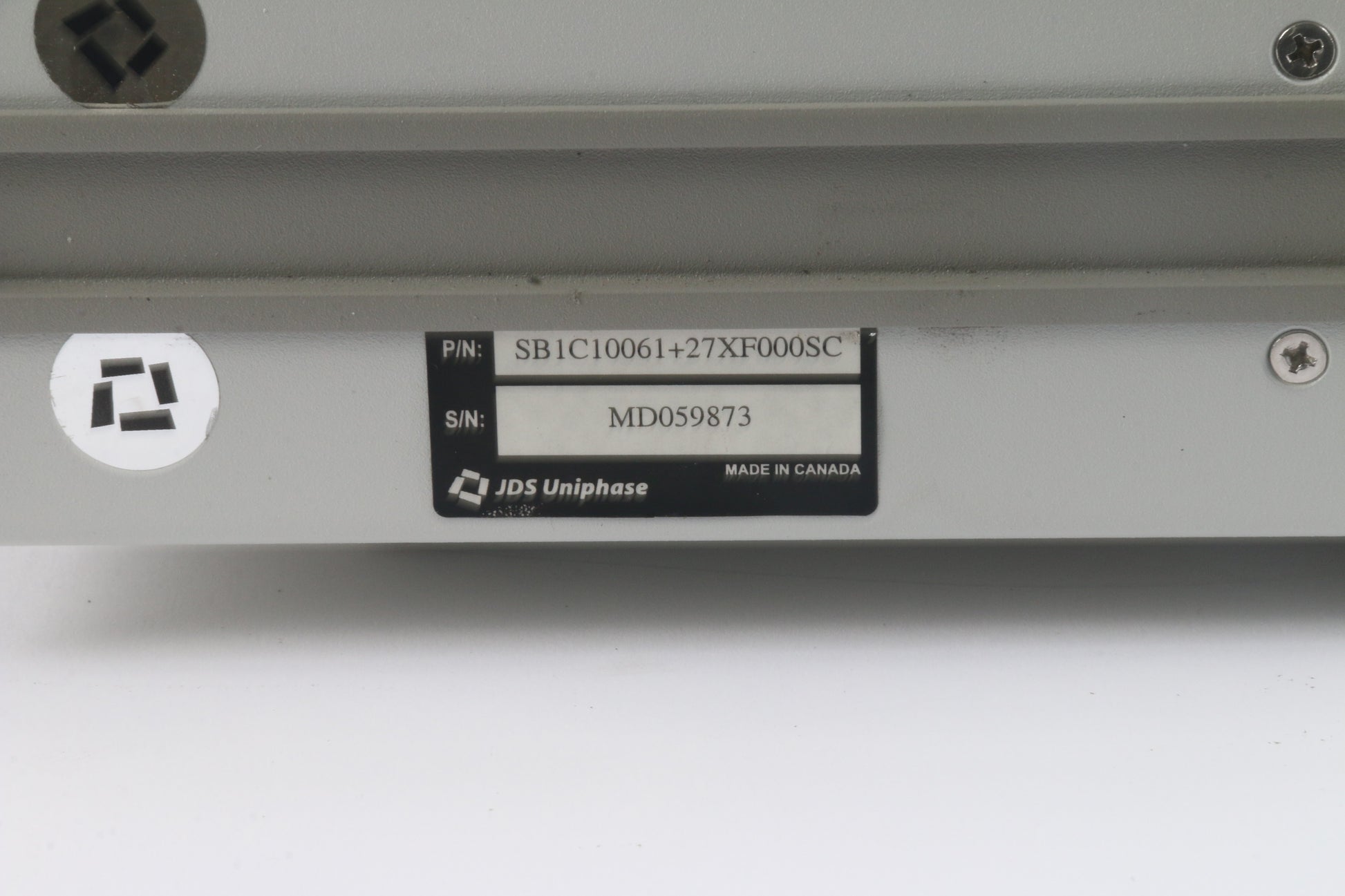 JDS Uniphase SB1C10061+27XF000SC SB Series Fiber Optic Switch – NTC Tech