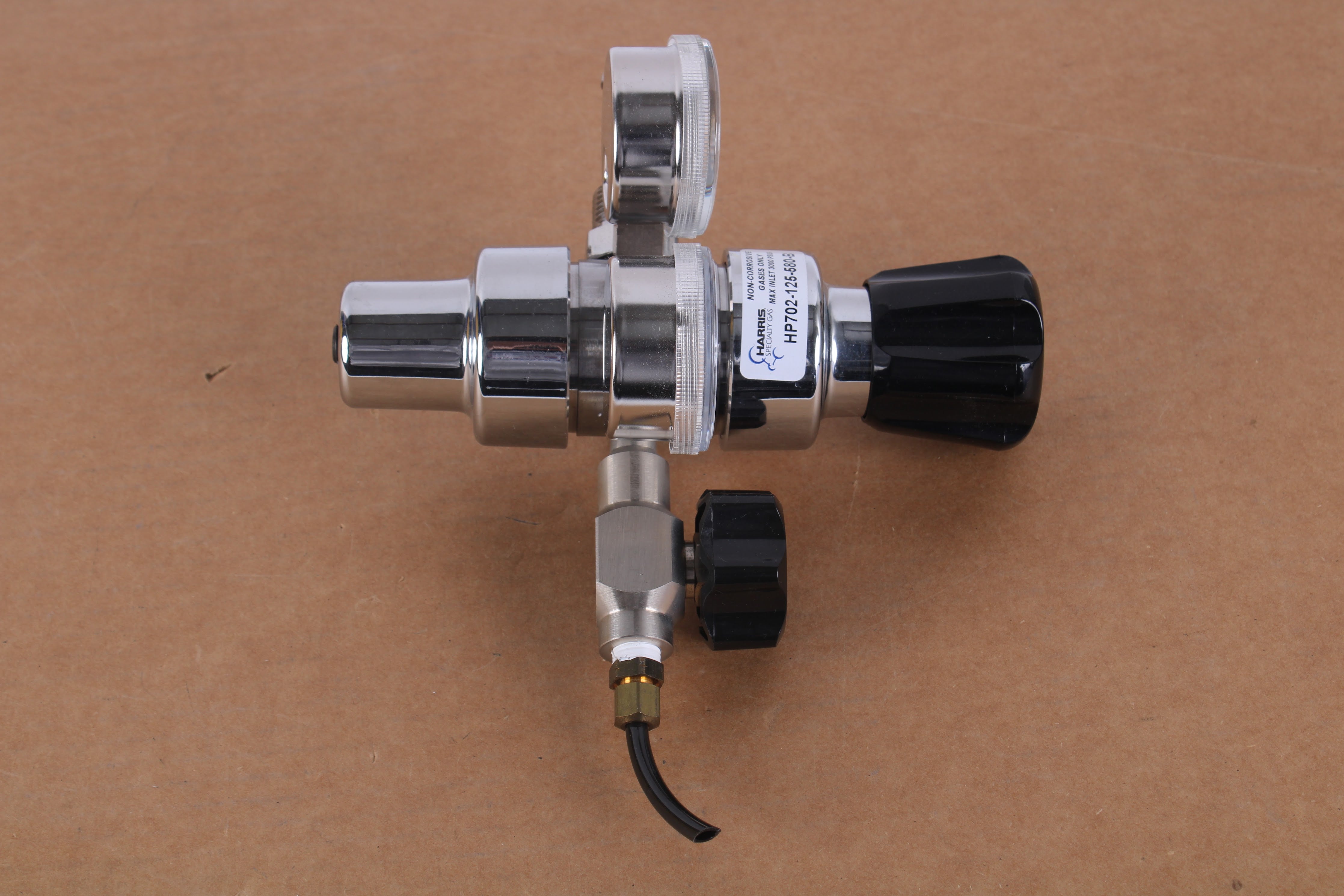 Harris HP702-125-580-B Gas Cylinder Regulator – NTC Tech