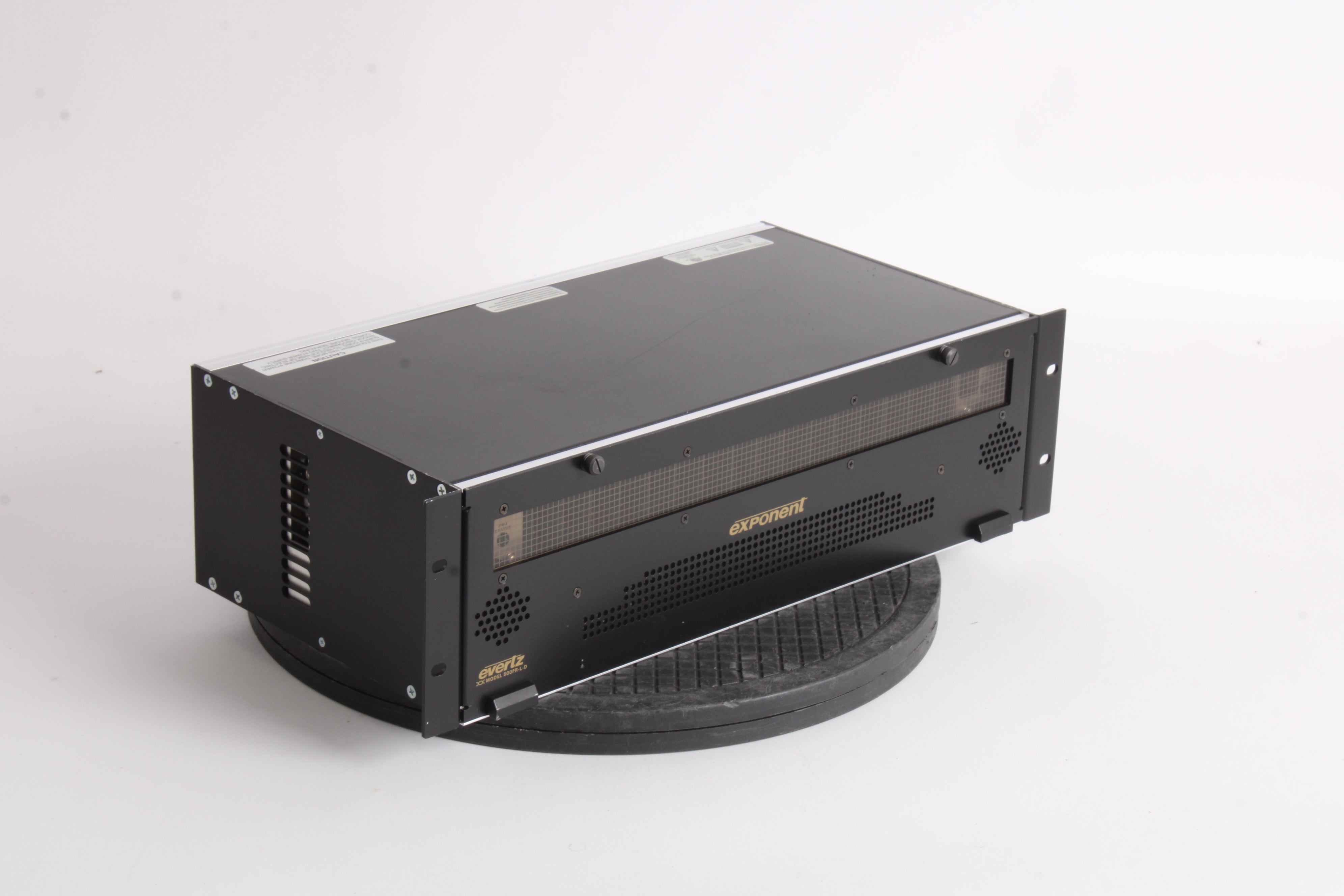 Evertz 500FR-L-D Exponent High Density Distribution Frame W/ 16x 500DA ...