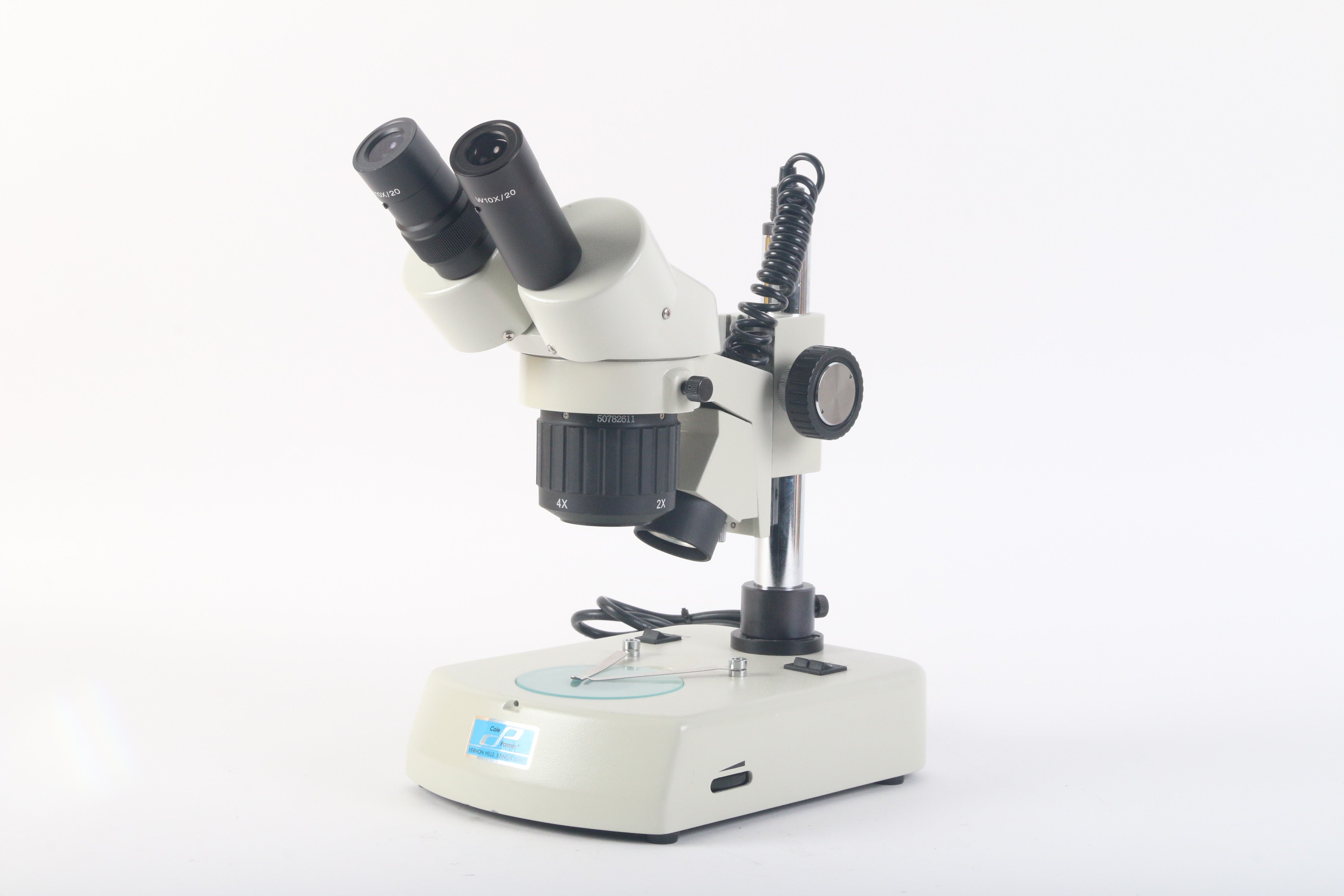 Cole Parmer 48920-40 Trinocular Stereozoom Microscope W/ W10X/20 – NTC Tech
