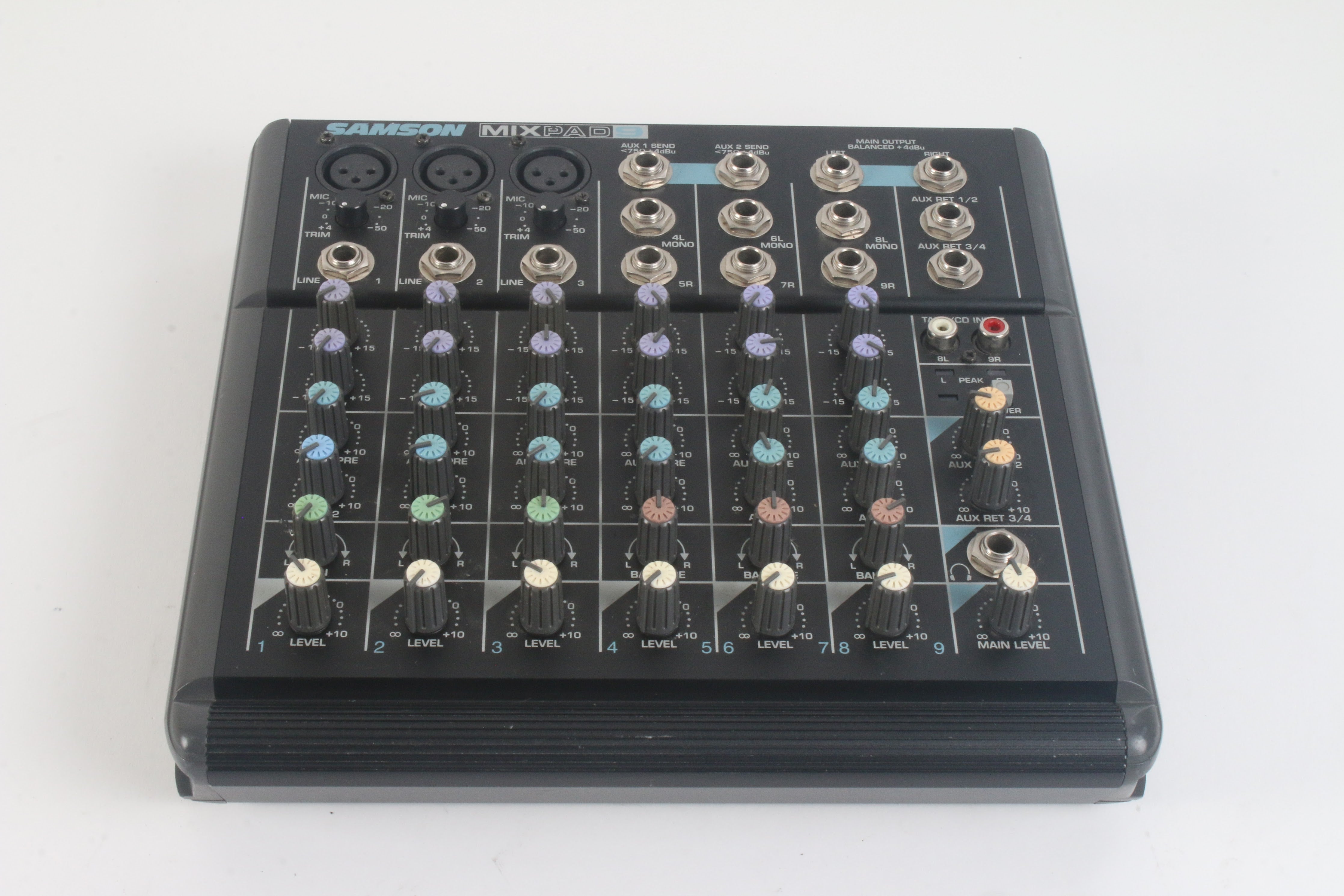 Samson MixPad9 Professional Compact 9-Channel Mixer – NTC Tech