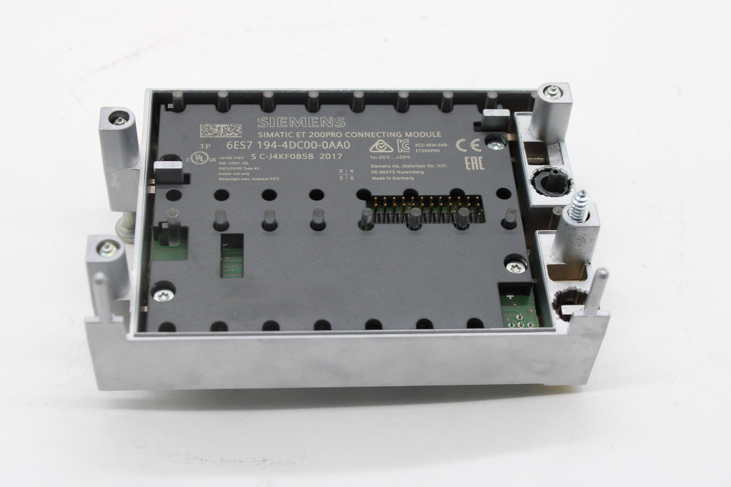 Siemens 6ES7194-4DC00-0AA0 Simatic ET 200PRO Connecting Module – NTC Tech