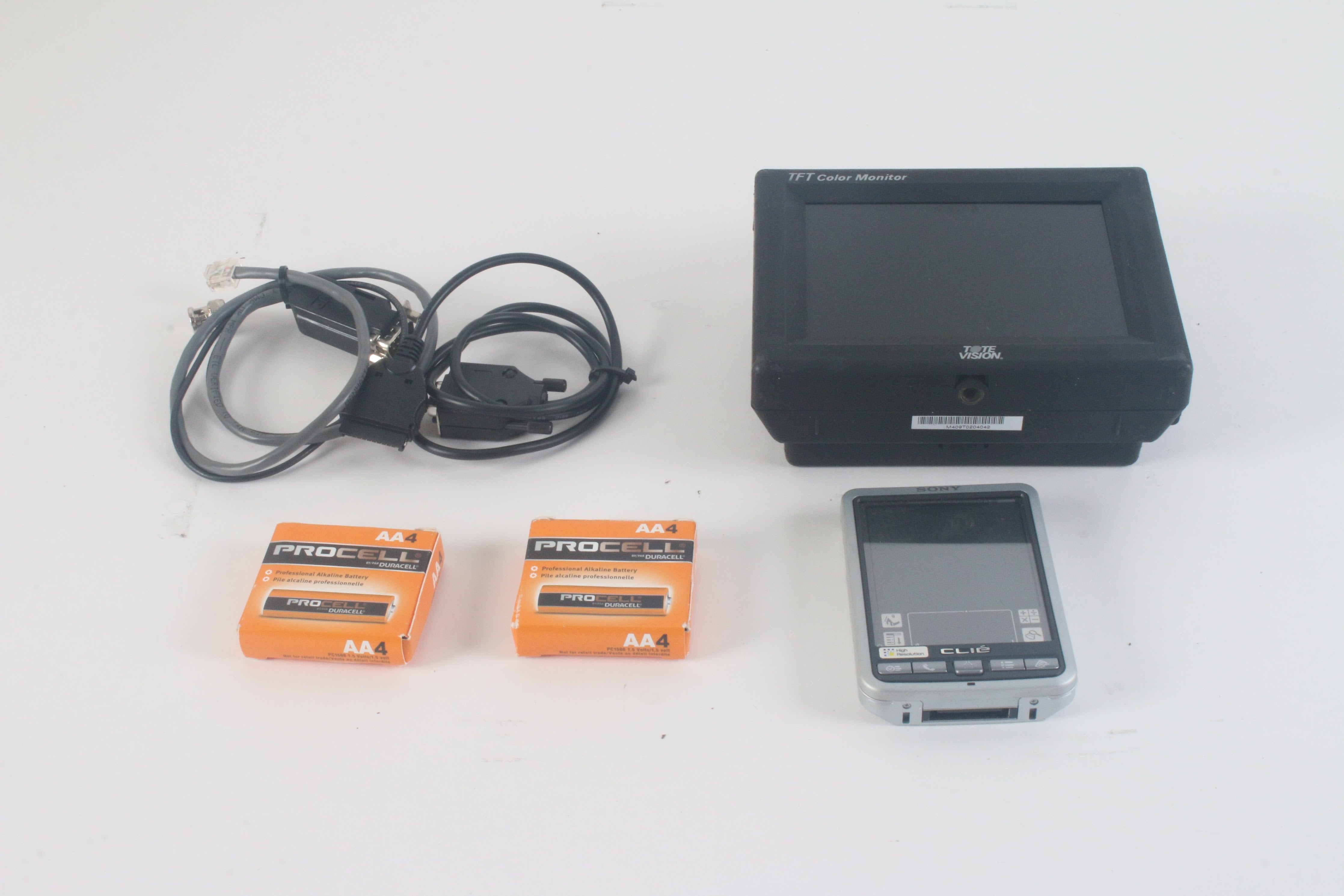 Tote Vision LCD565 5.6" TFT Portable Color LCD Monitor W/ Sony PEG-SJ2 ...