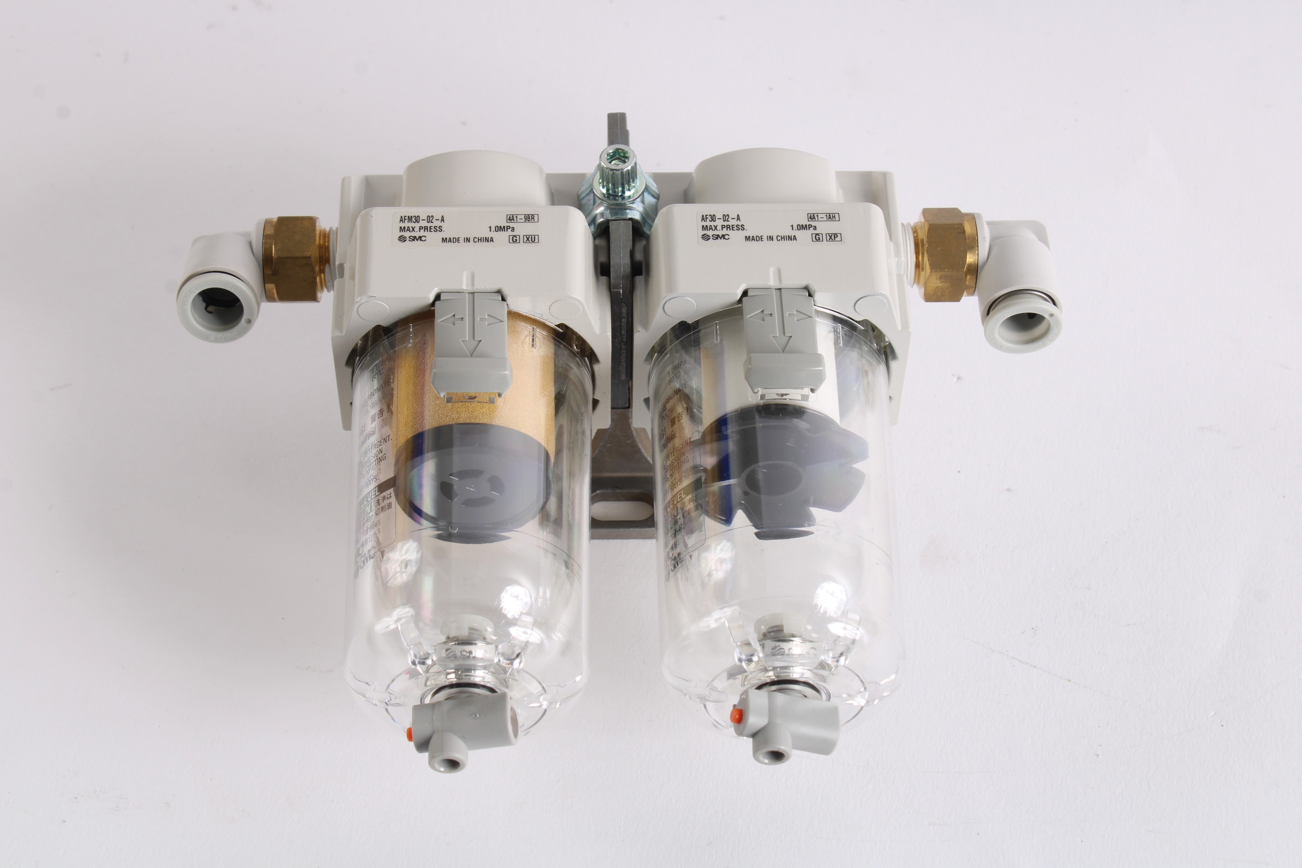 SMC AF30-02-A Filter Regulator w/ AFM30-02-A Mist Separator – NTC Tech