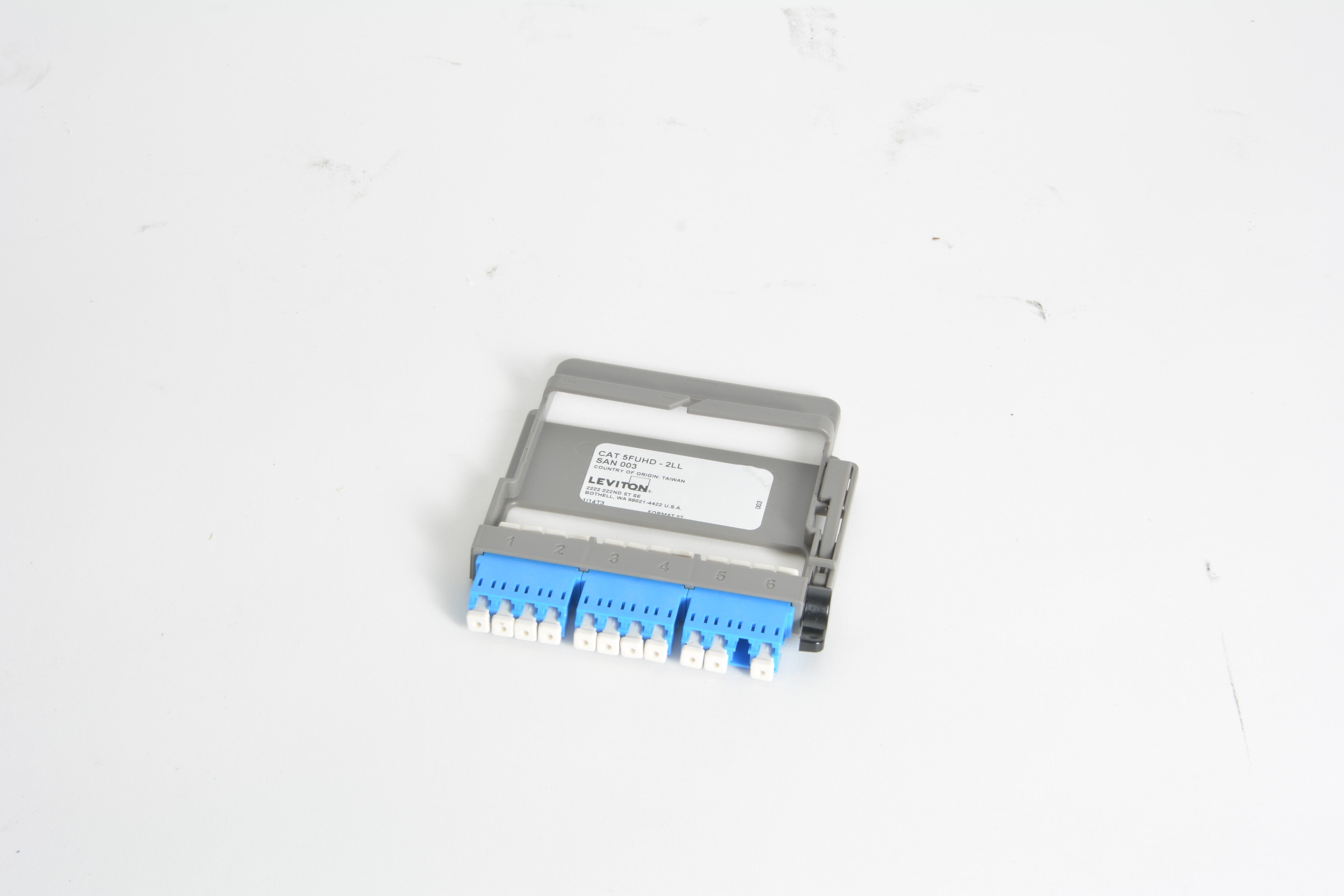 Leviton 5FUHD-2LL PLT EVOLVE LC 12F ZIR Adapter – NTC Tech
