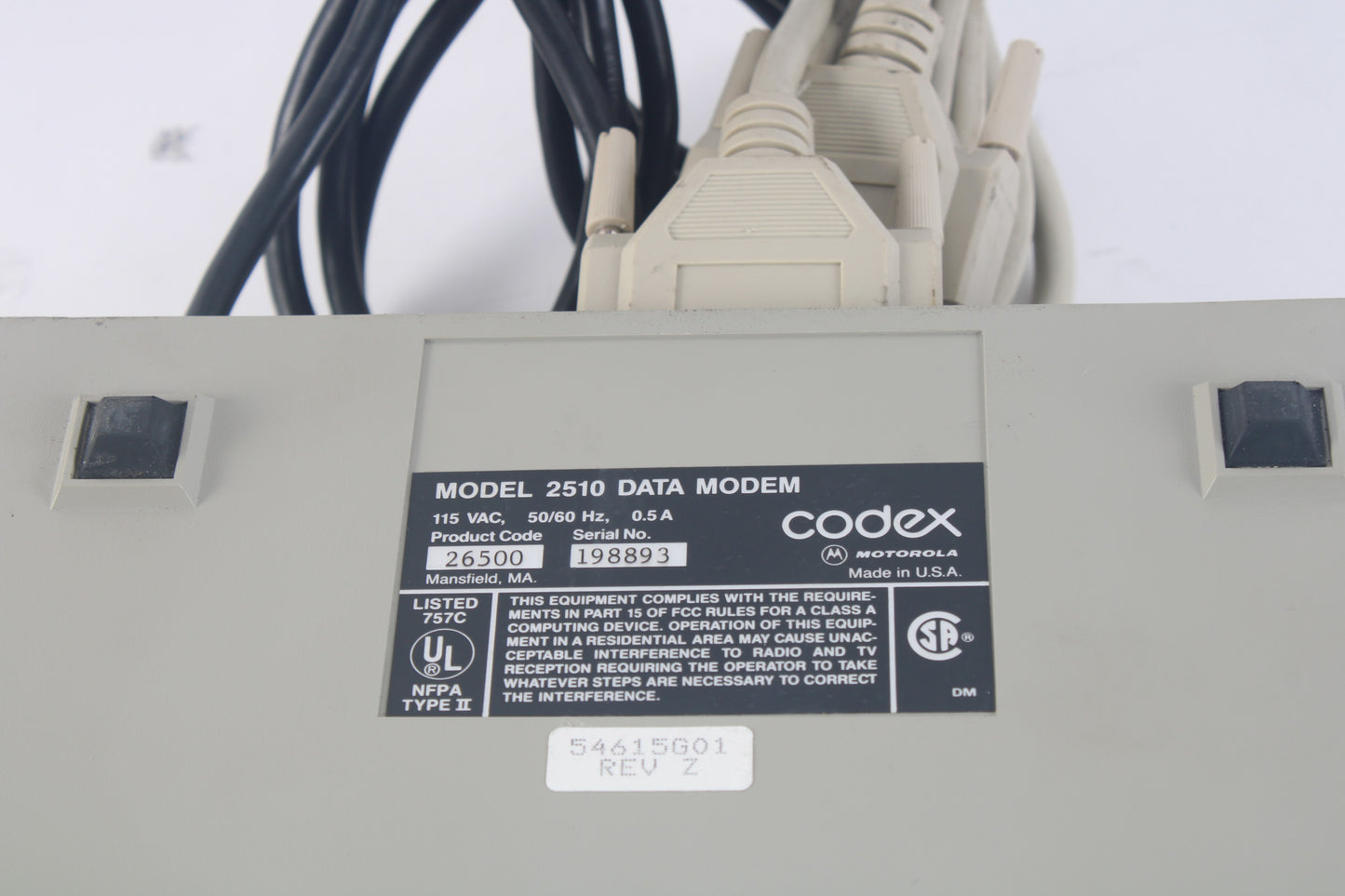 Motorola Codex 2510 Data Modem - Fair Condition – NTC Tech