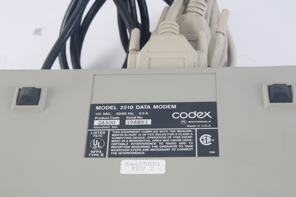 Motorola Codex 2510 Data Modem - Fair Condition – NTC Tech