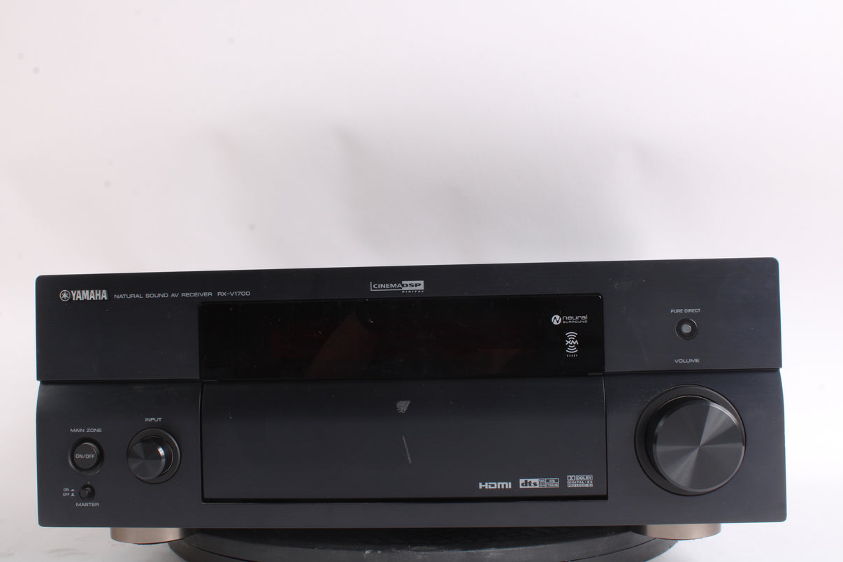 Yamaha RX-V1700 Natural Sound Home theater AV Receiver 130 watts x 7 i ...