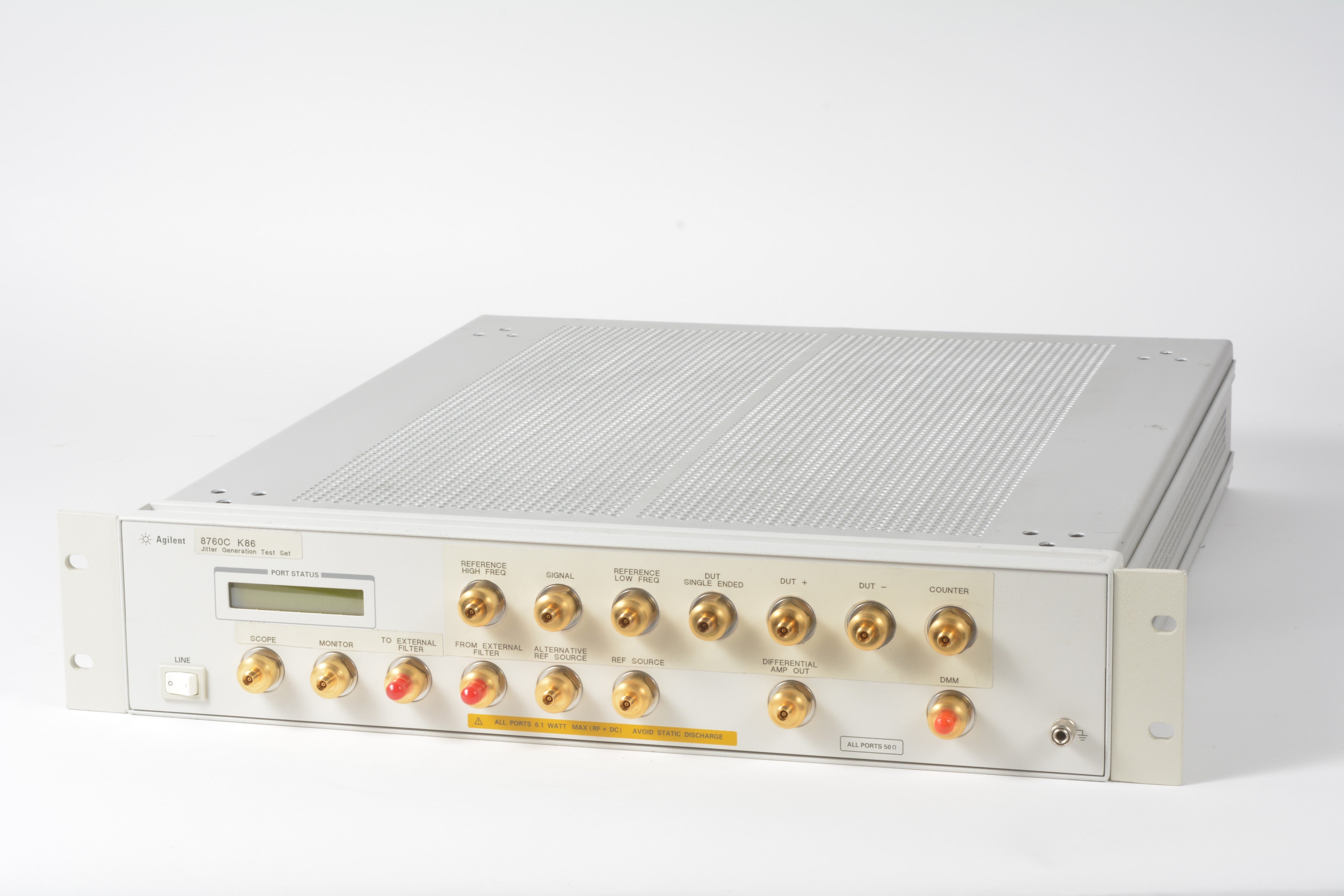 HP Agilent Keysight 8760C-K86 Jitter Generation Test Set for JS-1500 C ...