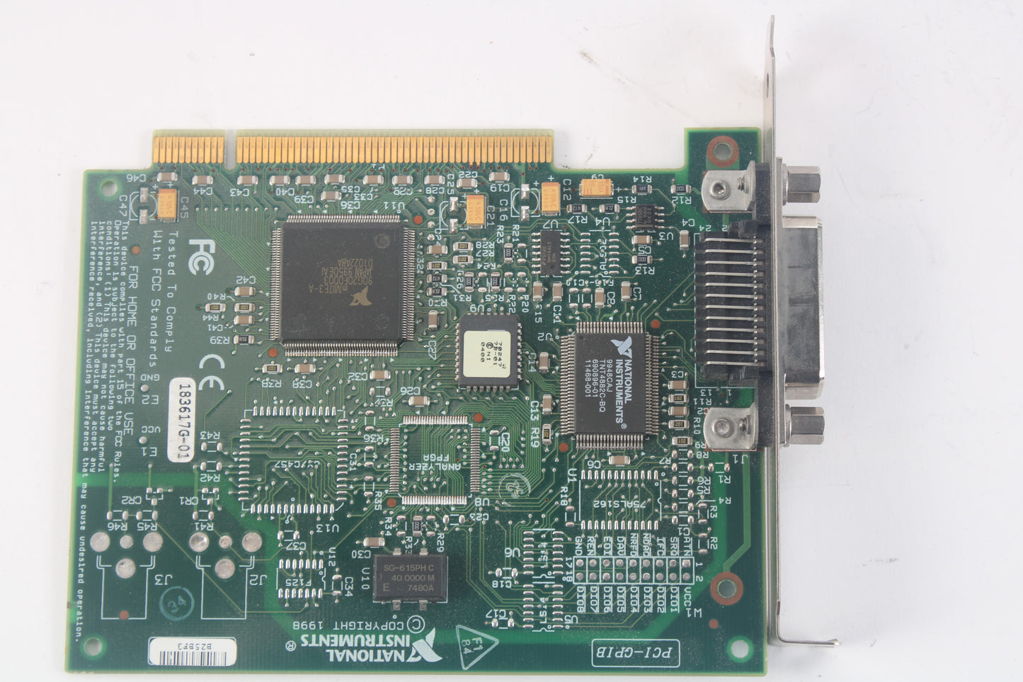 National Instruments NI PCI-GPIB Single-Board GPIB Interface 183617G-0 ...