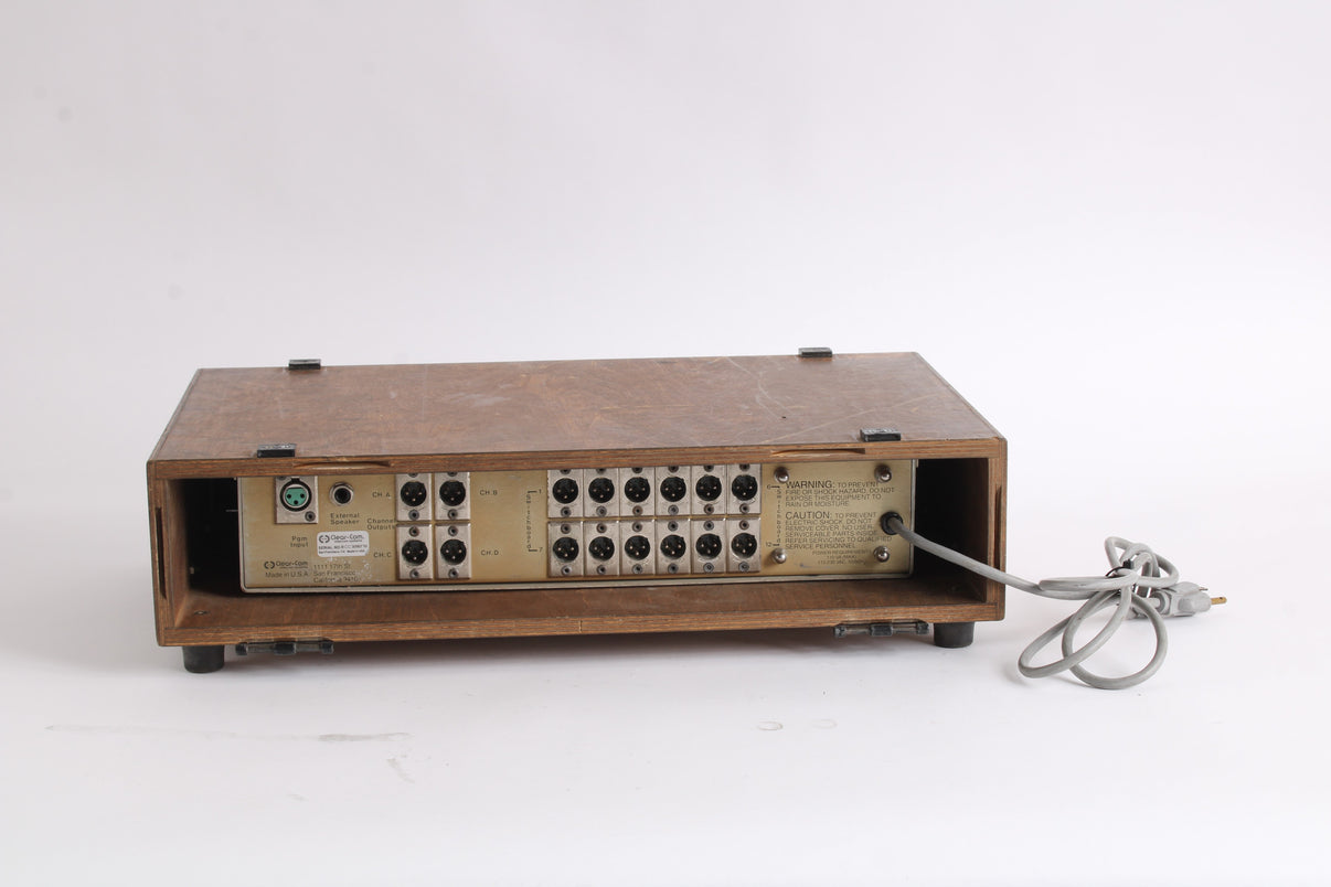 Clear-Com SB-412 4-Channel Switchboard Intercom Main Station - AS IS ...