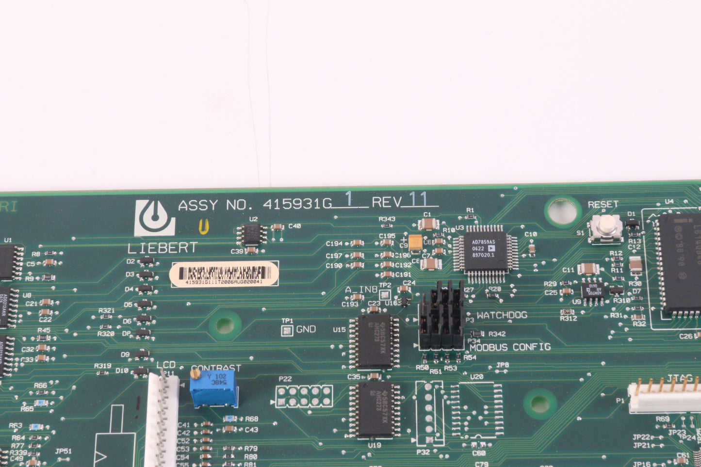 Liebert 415931G1 Control PCB Circuit Board – NTC Tech