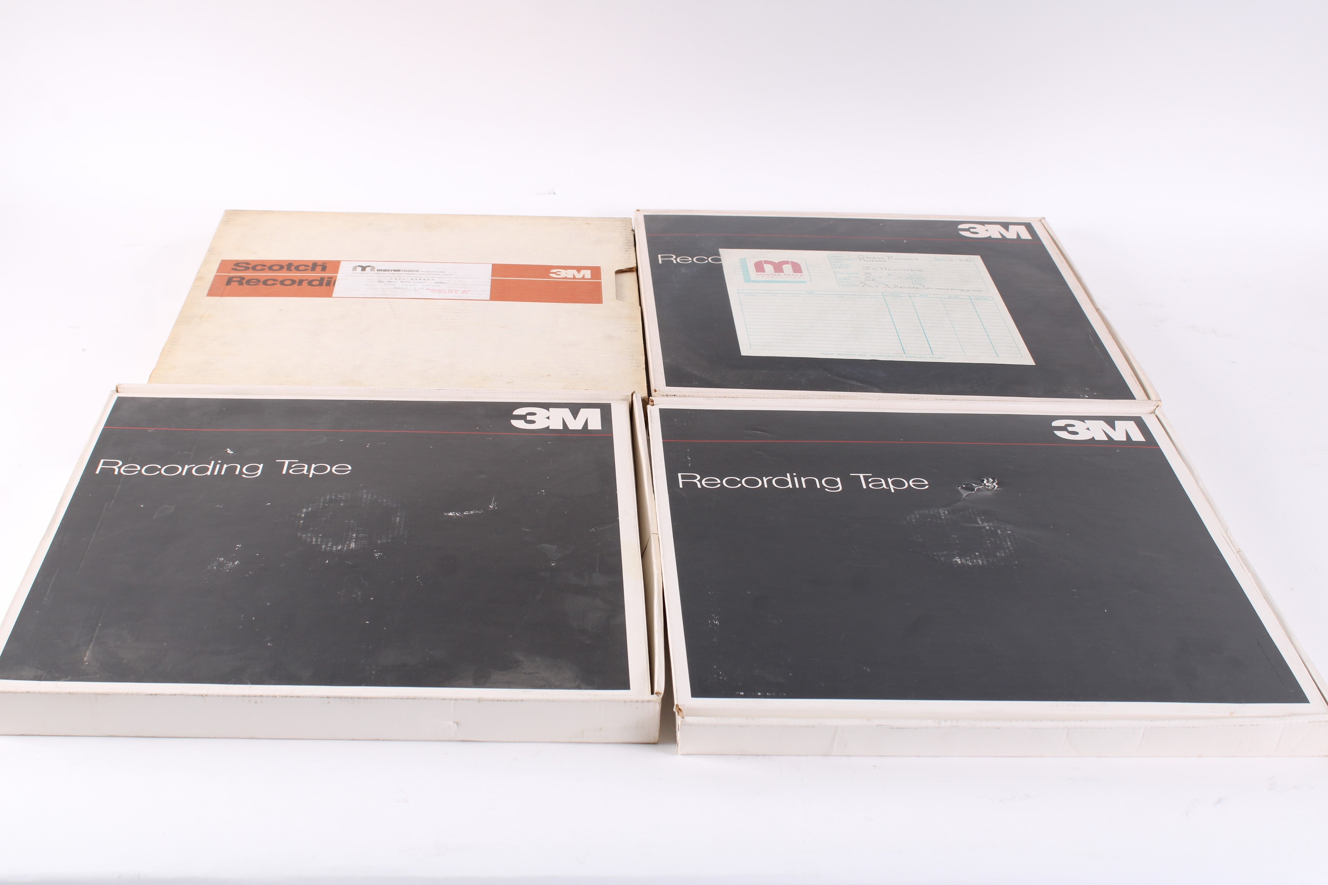 3M RNB-1/4-12 Recording Tape Reel (Lot of 4) – NTC Tech