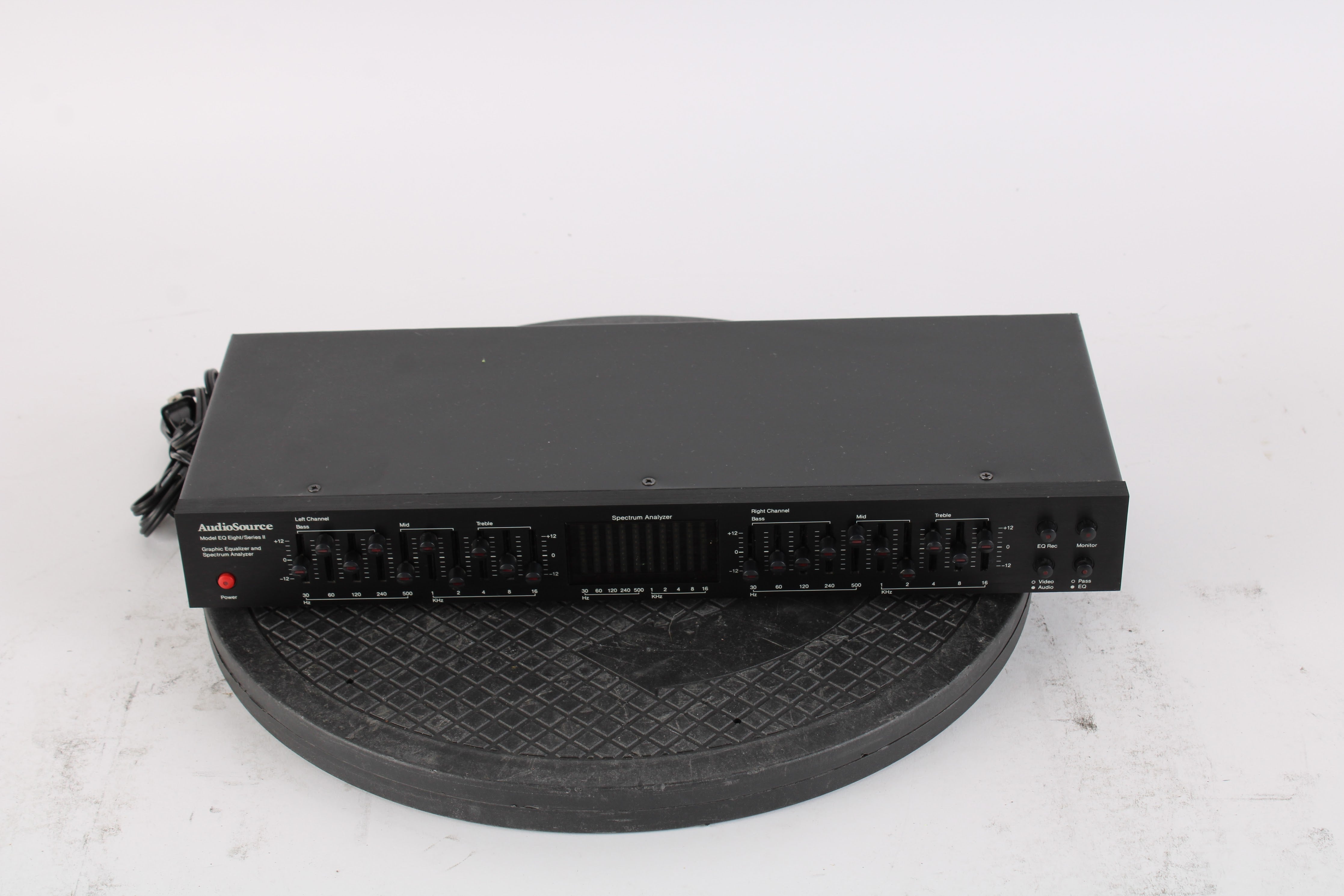 AudioSource EQ Eight/Series II Graphic Equalizer and Spectrum Analyzer ...