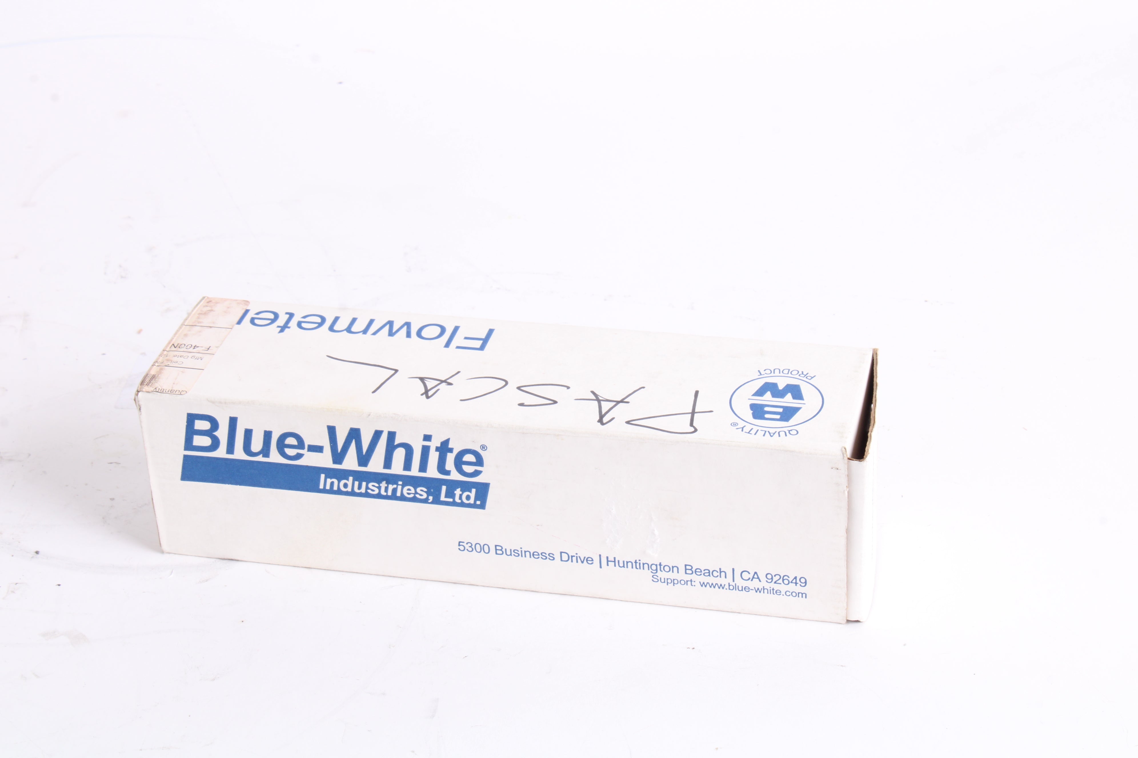 Blue-White F-400 Flowmeter Liquid - Sp. Gr. 1.0 – NTC Tech