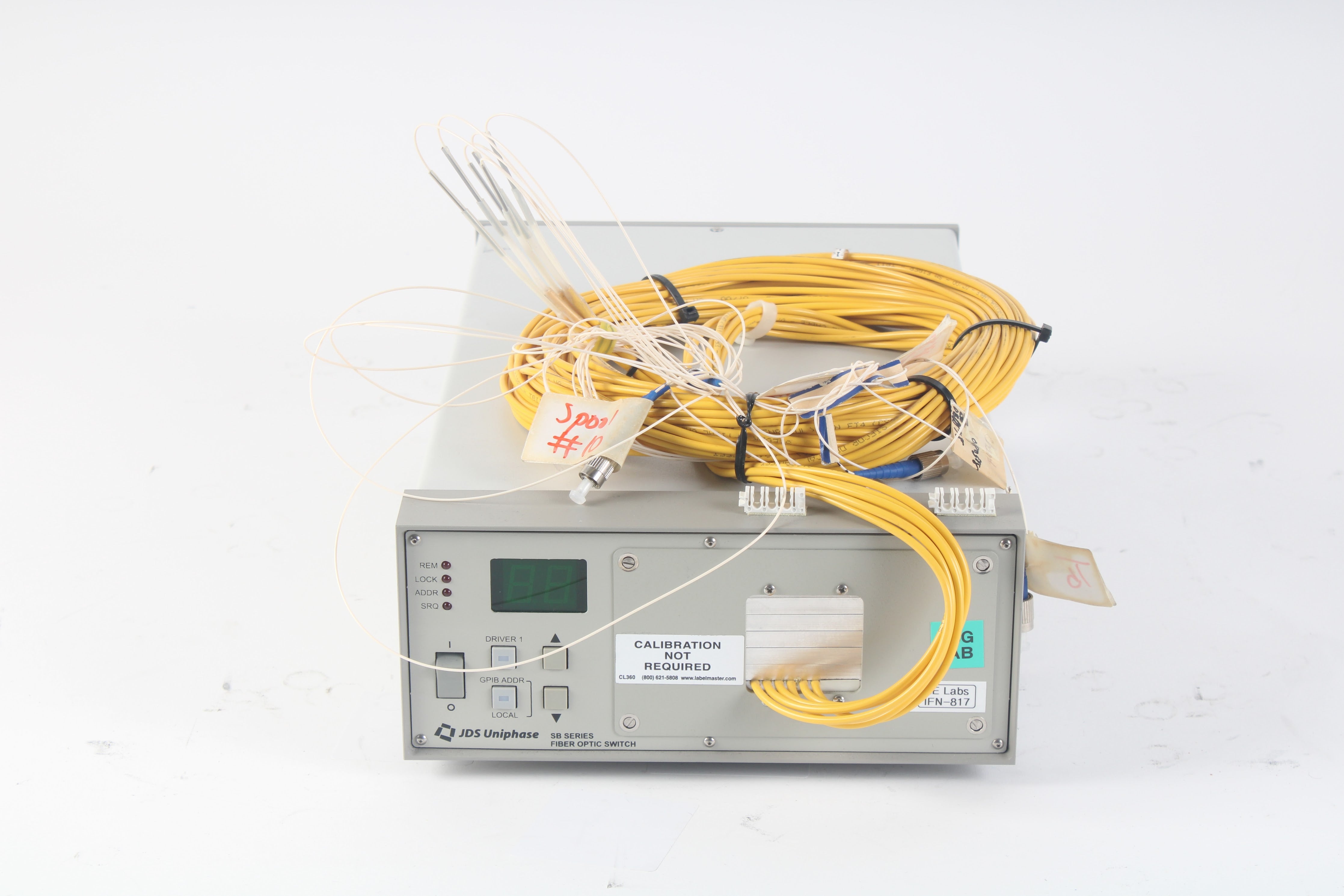 JDS Uniphase SB1C30053+27XF003NC SB Series Fiber Optic Switch – NTC Tech