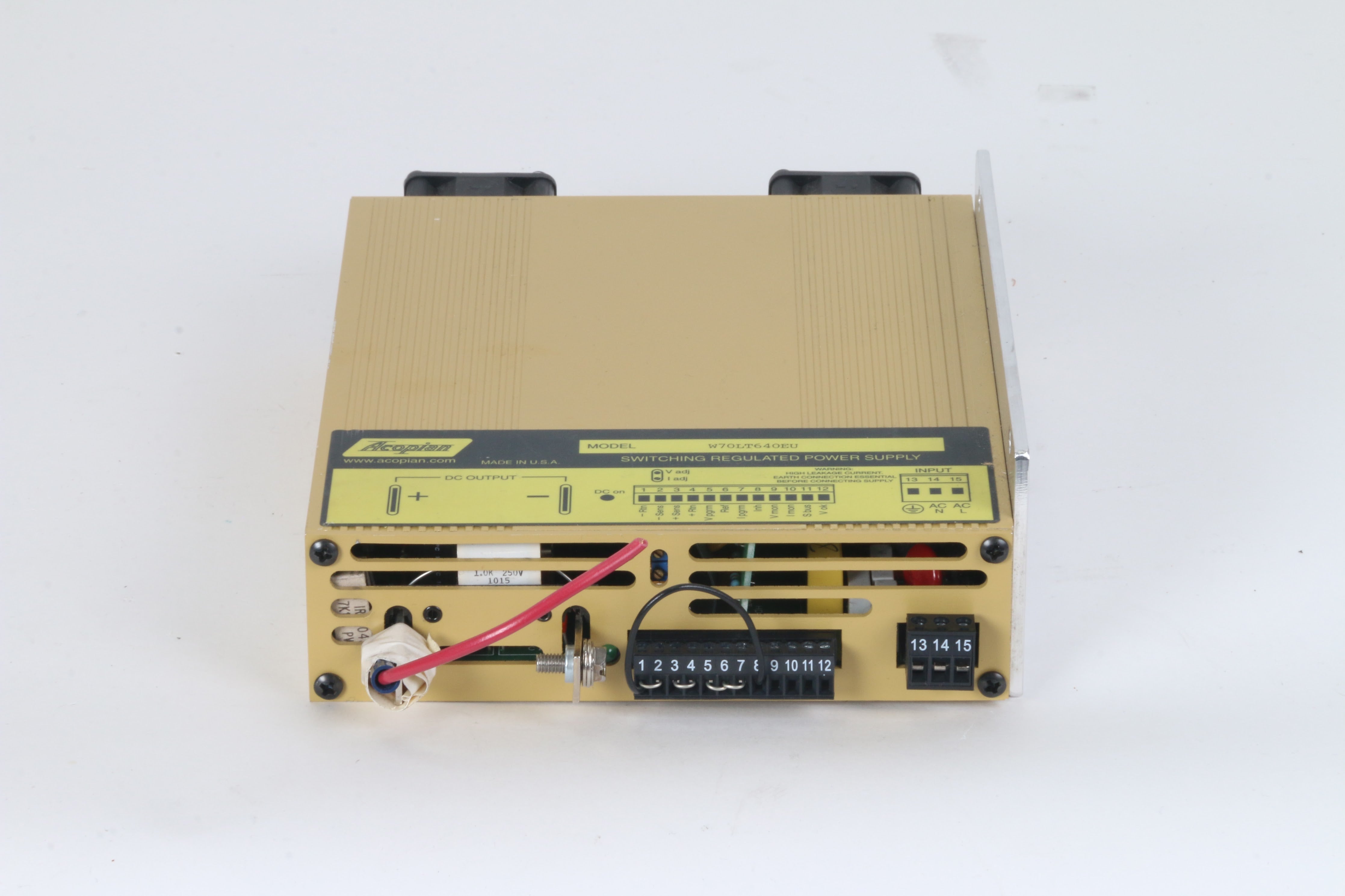 Acopian W70LT640 Power Supply – NTC Tech