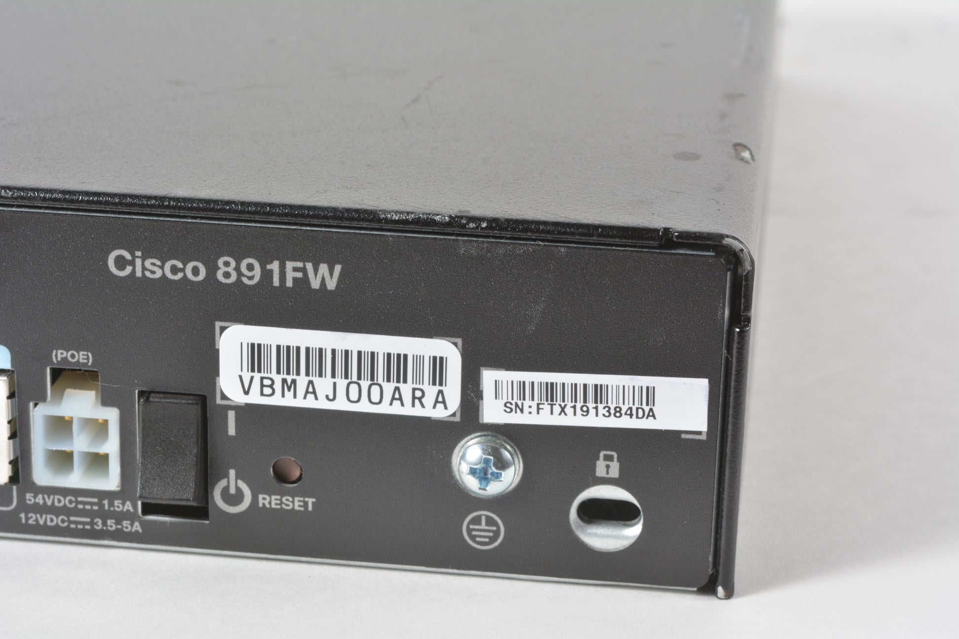 Cisco C891FW C891FW-A-K9 Integrated Services Router - AS IS – NTC Tech