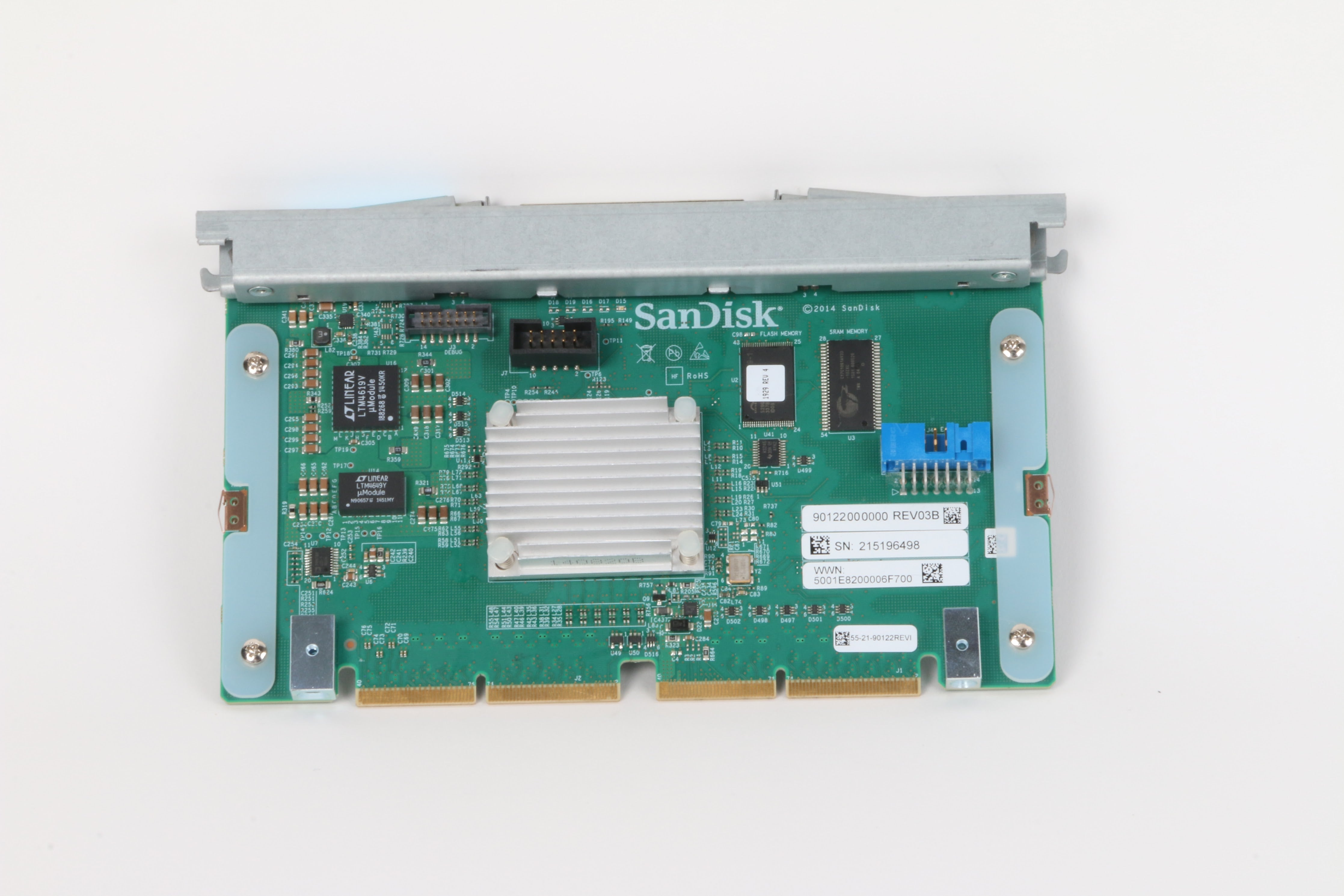 SanDisk DSE 6G 90122000000 REV03B Board Expander Flash Array Storage ...