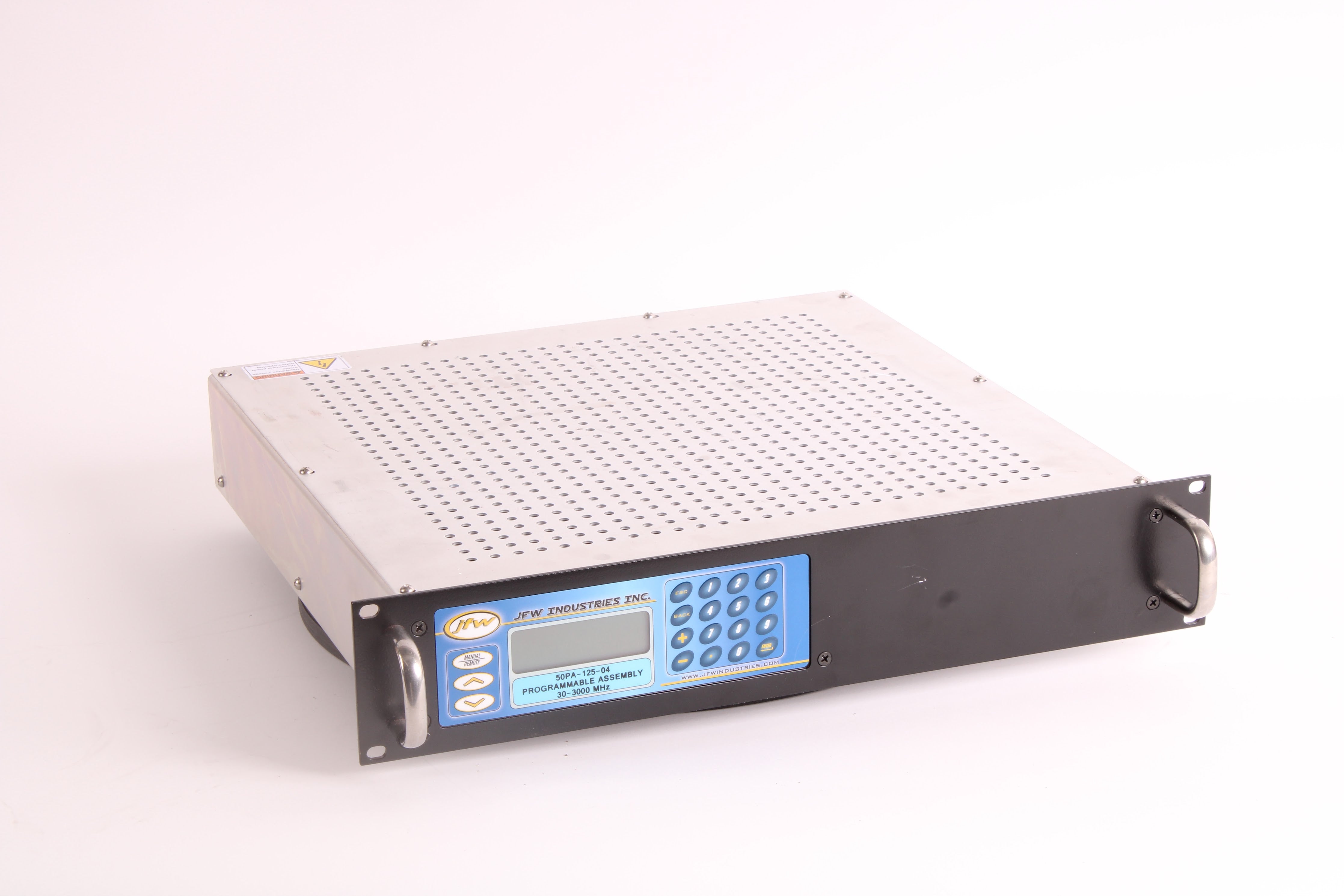 JFW Industries 50PA-125-04 Programmable Assembly 30-3000MHz – NTC Tech