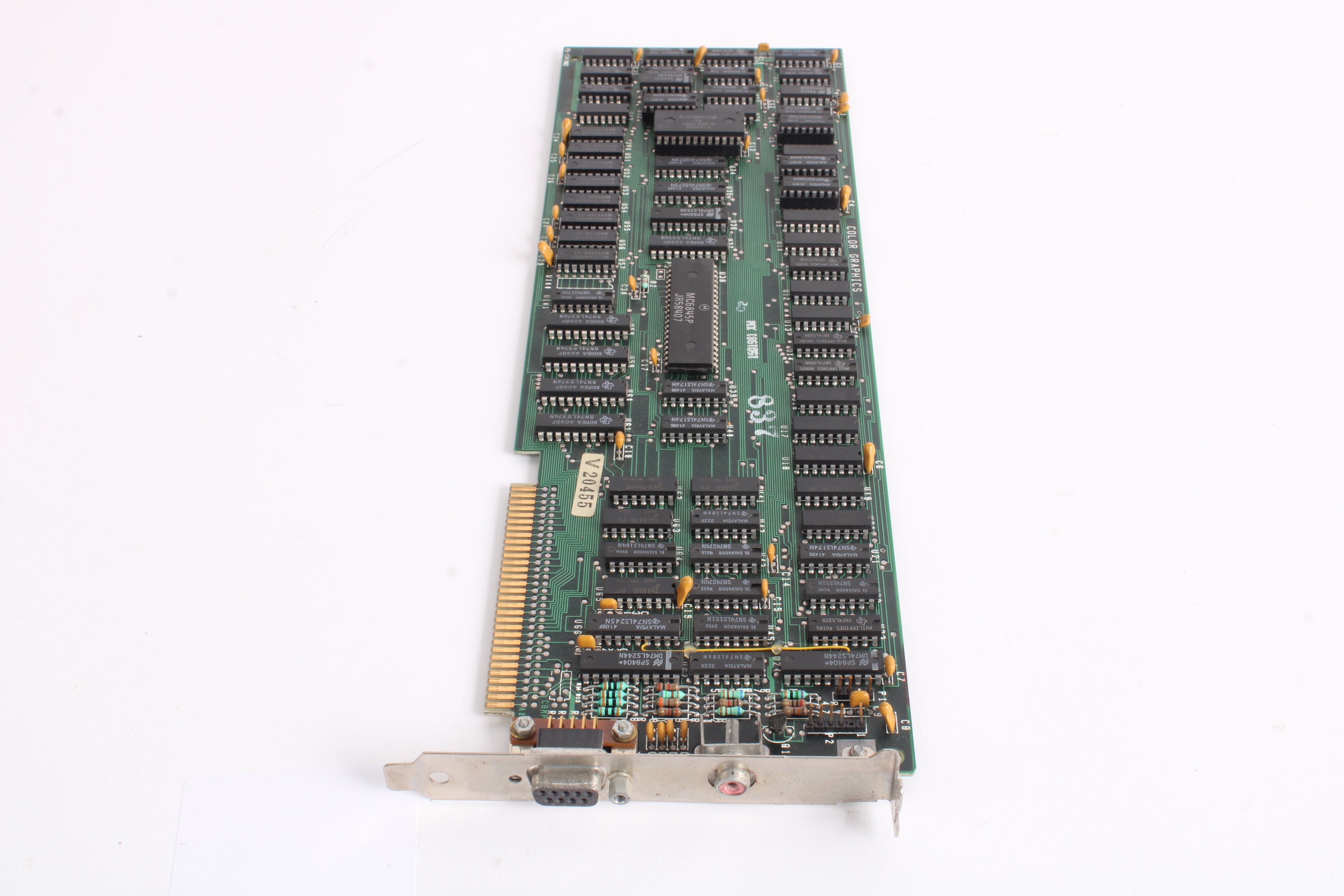 IBM 1501982 ISA 8-Bit Color Graphics Video Card - Vintage – NTC Tech