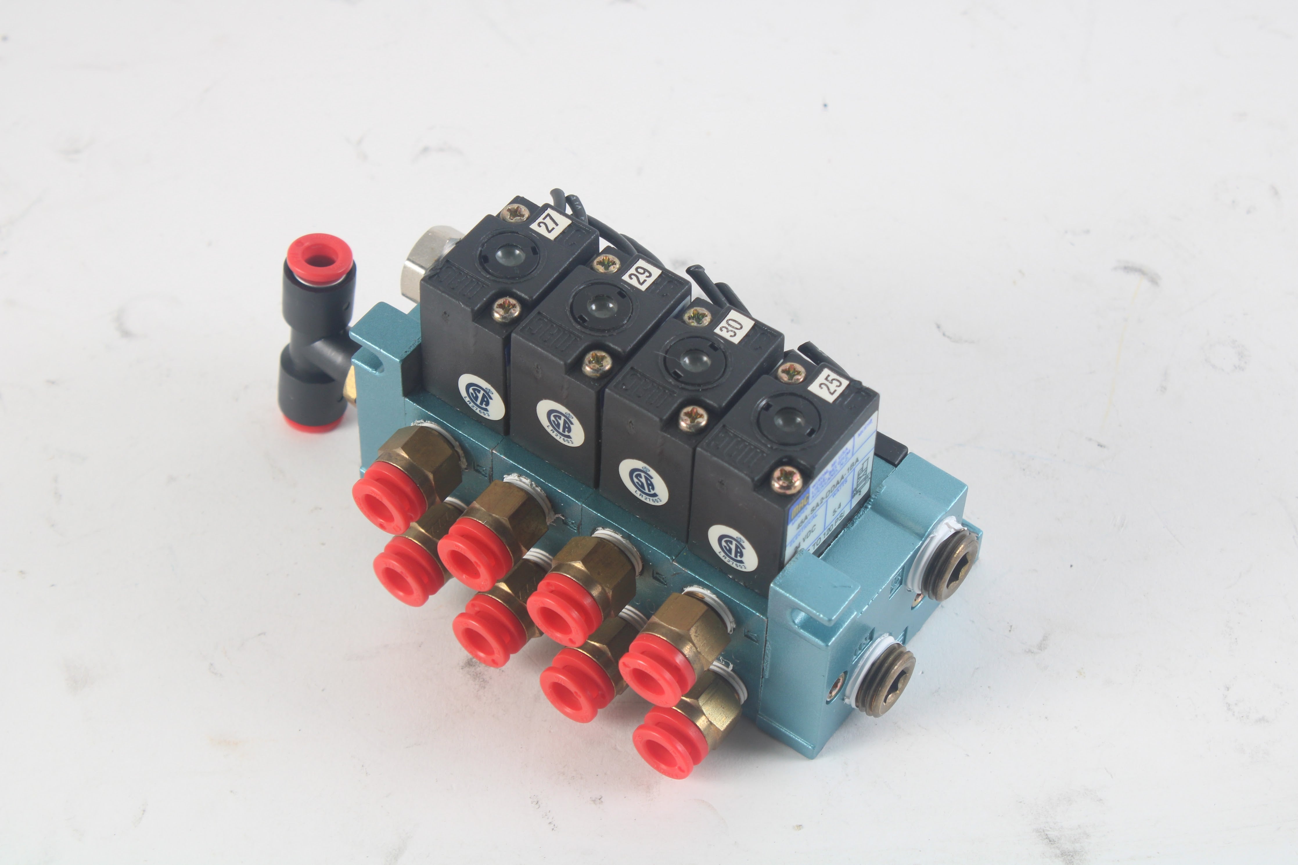 MAC VALVES 4X 45A-AA2-DDAA-1BA Solenoid Valve W/ Manifold – NTC Tech
